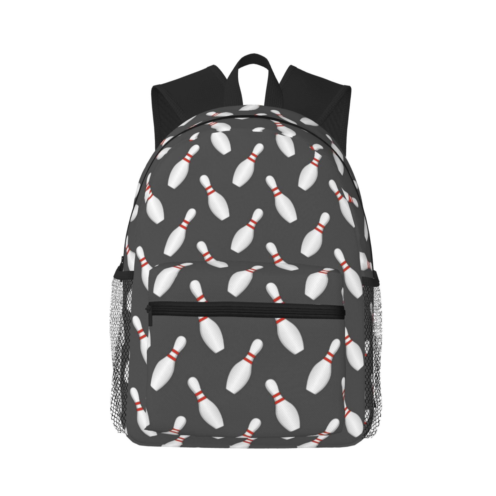 Zeuib Bowling Pins Backpack，Stylish, Comfortable, and Versatile ...