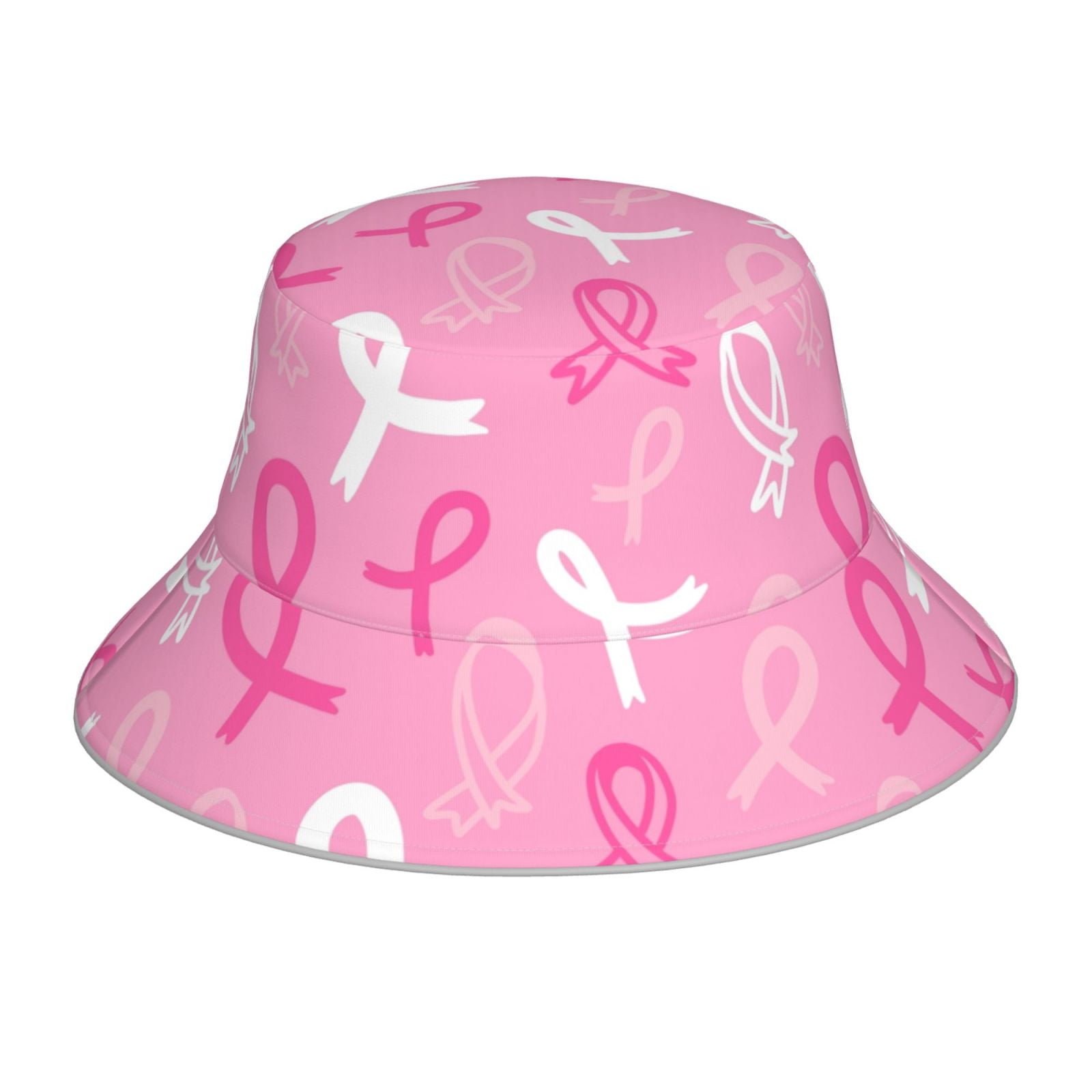 Zeuib Breast Cancer Awareness (3) Reflective Bucket Hat, UV Protection ...