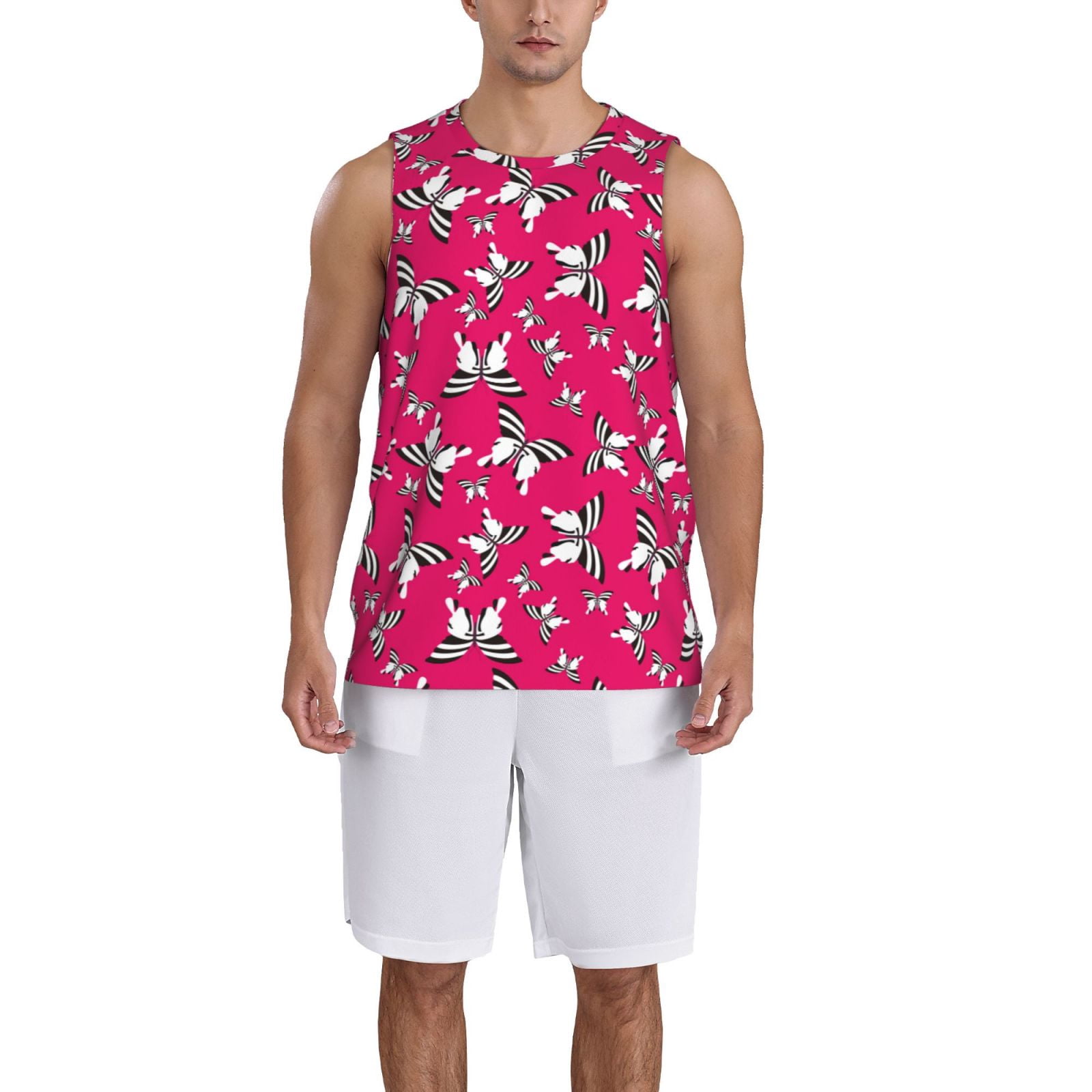Zeuib Butterfly Jersey Shirt for Men,Mesh Athletic Practice Sports ...