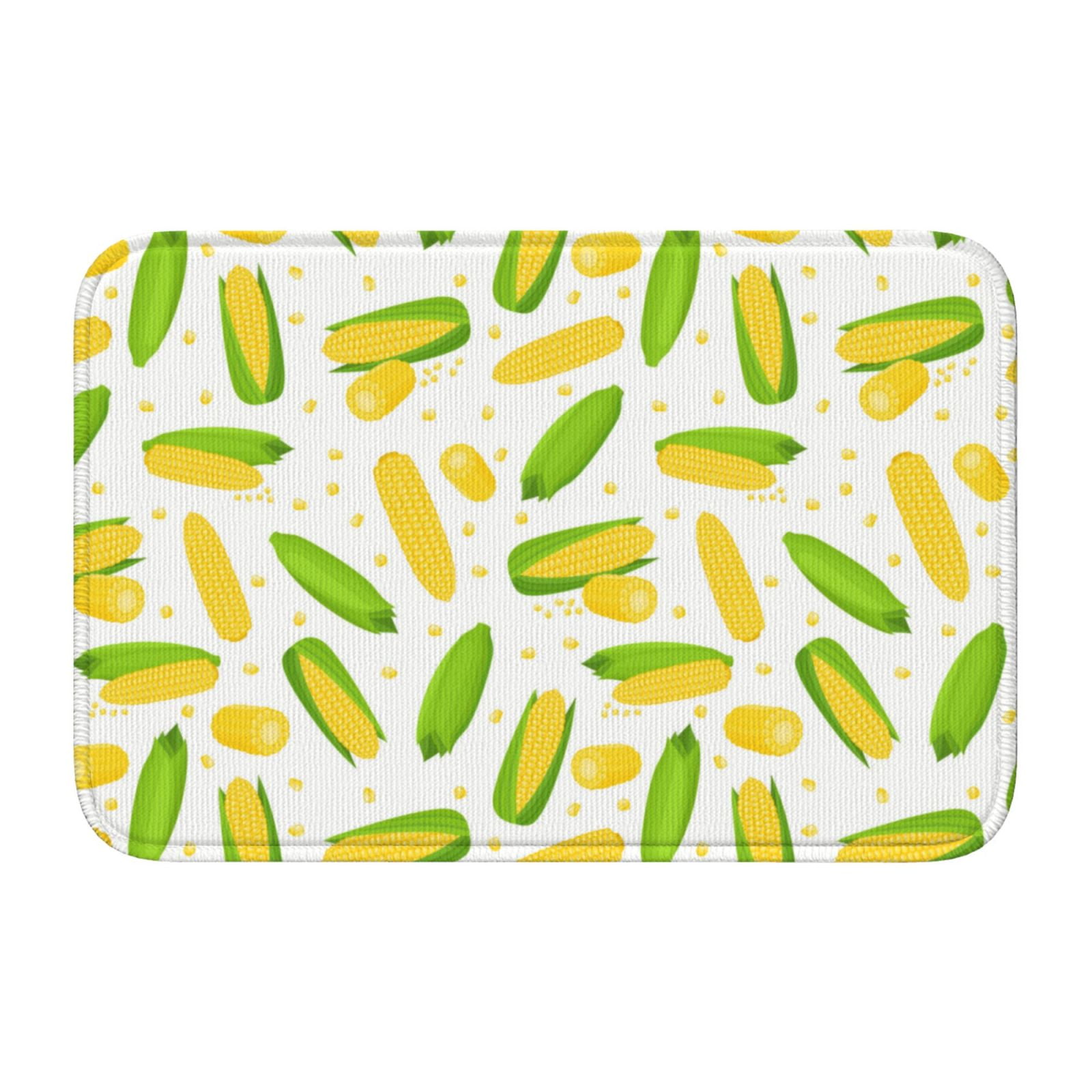 Zeuib Cartoon Corn Anti-Slip Polyester Floor Mat - Durable, Non-Fading ...