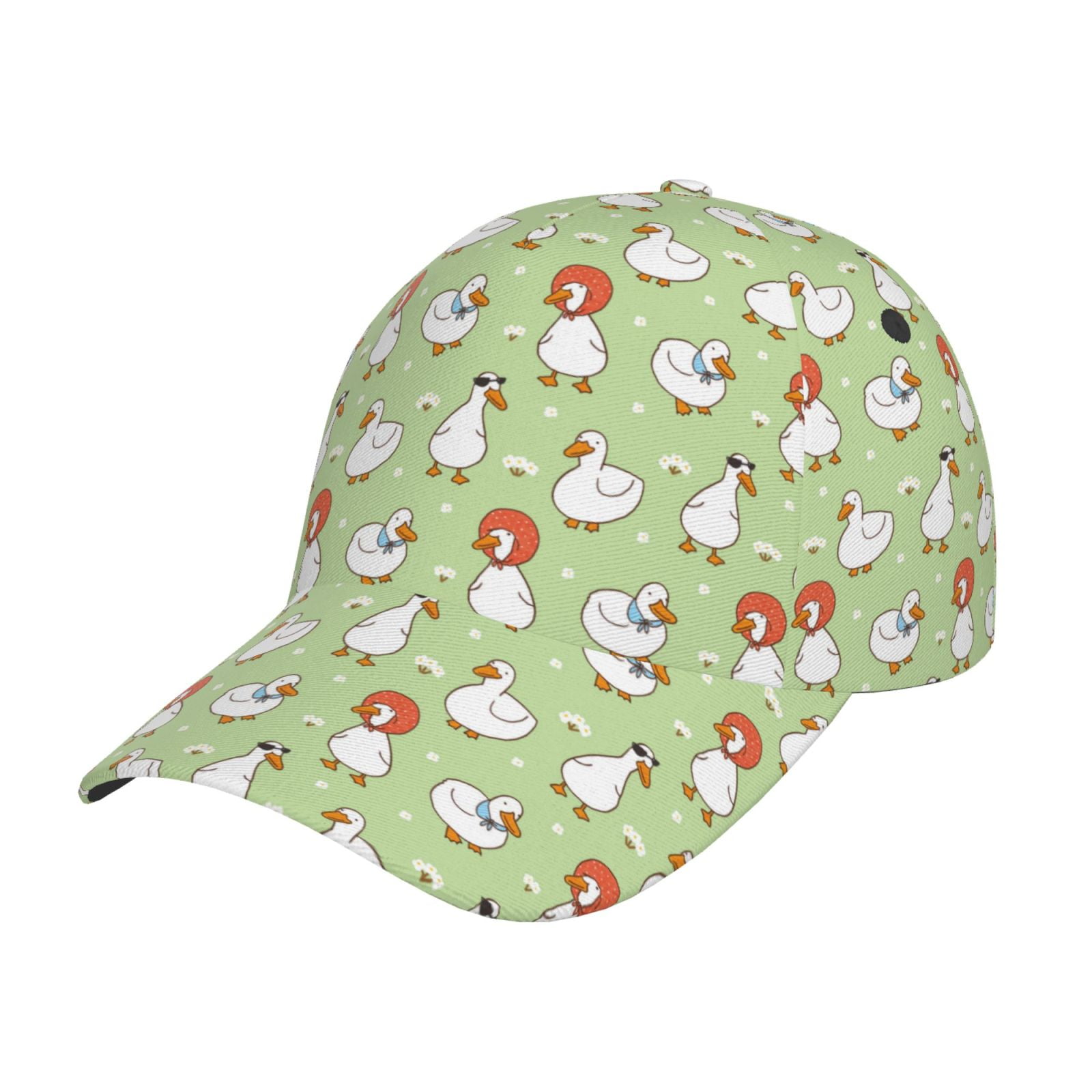 Zeuib Cartoon Duck Baseball Cap Adjustable Size for Running Workouts ...