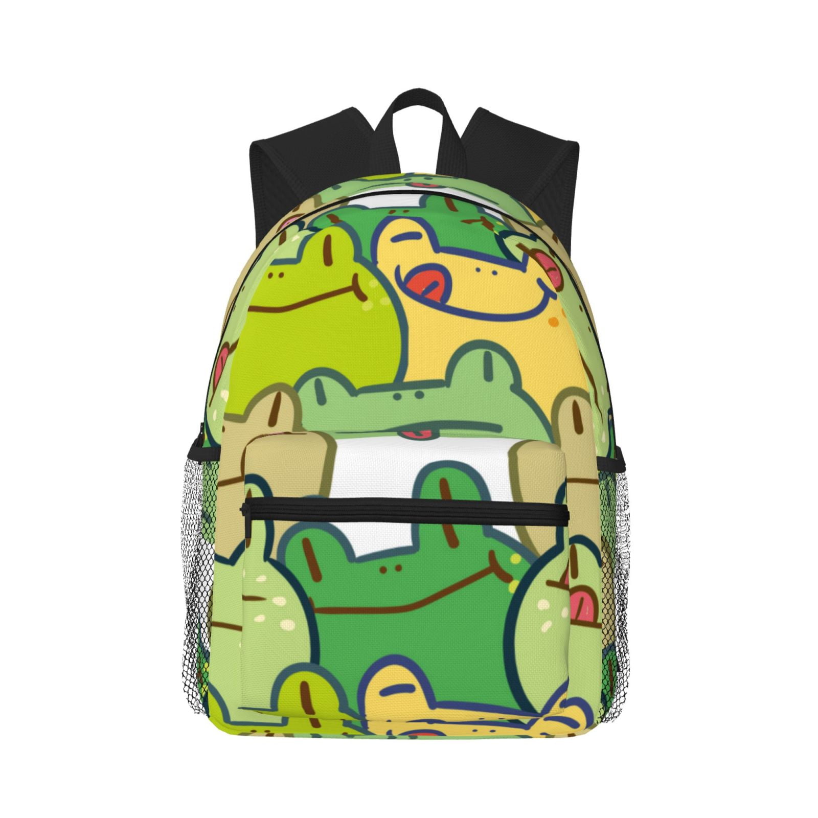 Zeuib Cartoon Frog Backpack，Stylish, Comfortable, and Versatile ...