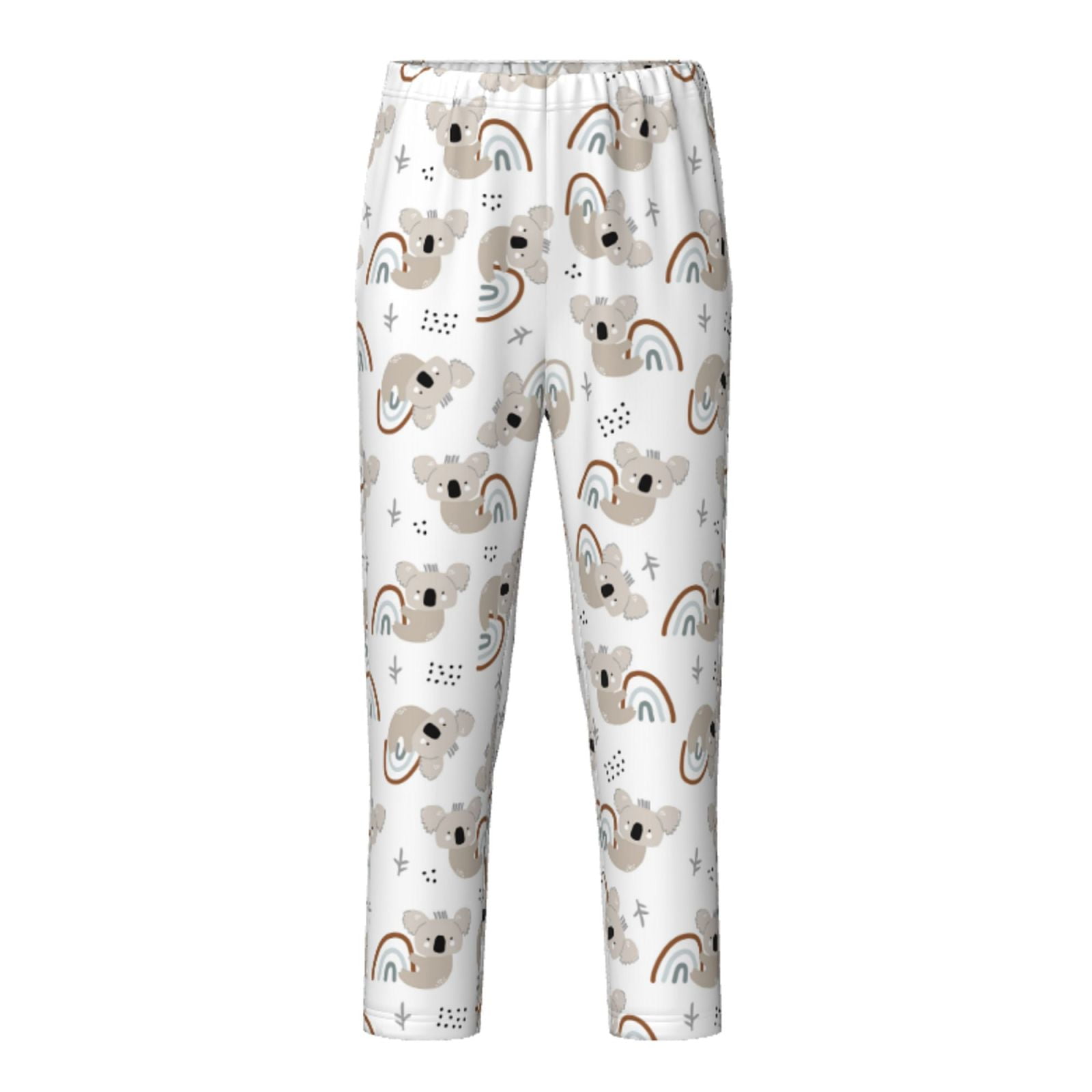 Zeuib Cartoon Koala Print Pajama Pants for Girls Boys,PJ Bottoms for ...
