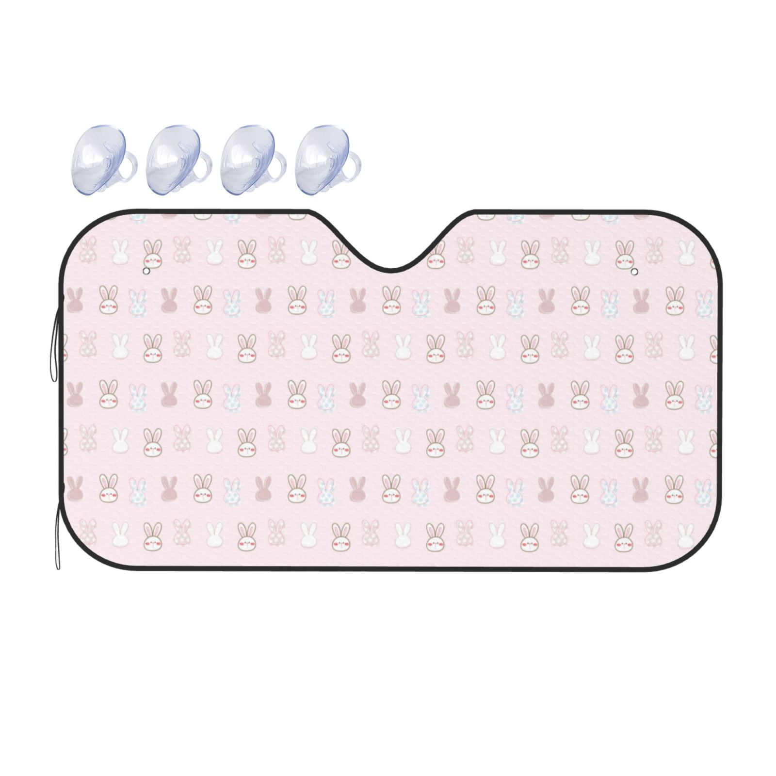 Zeuib Cartoon Rabbit Premium Car Sunshade: Superior Sun Protection and ...