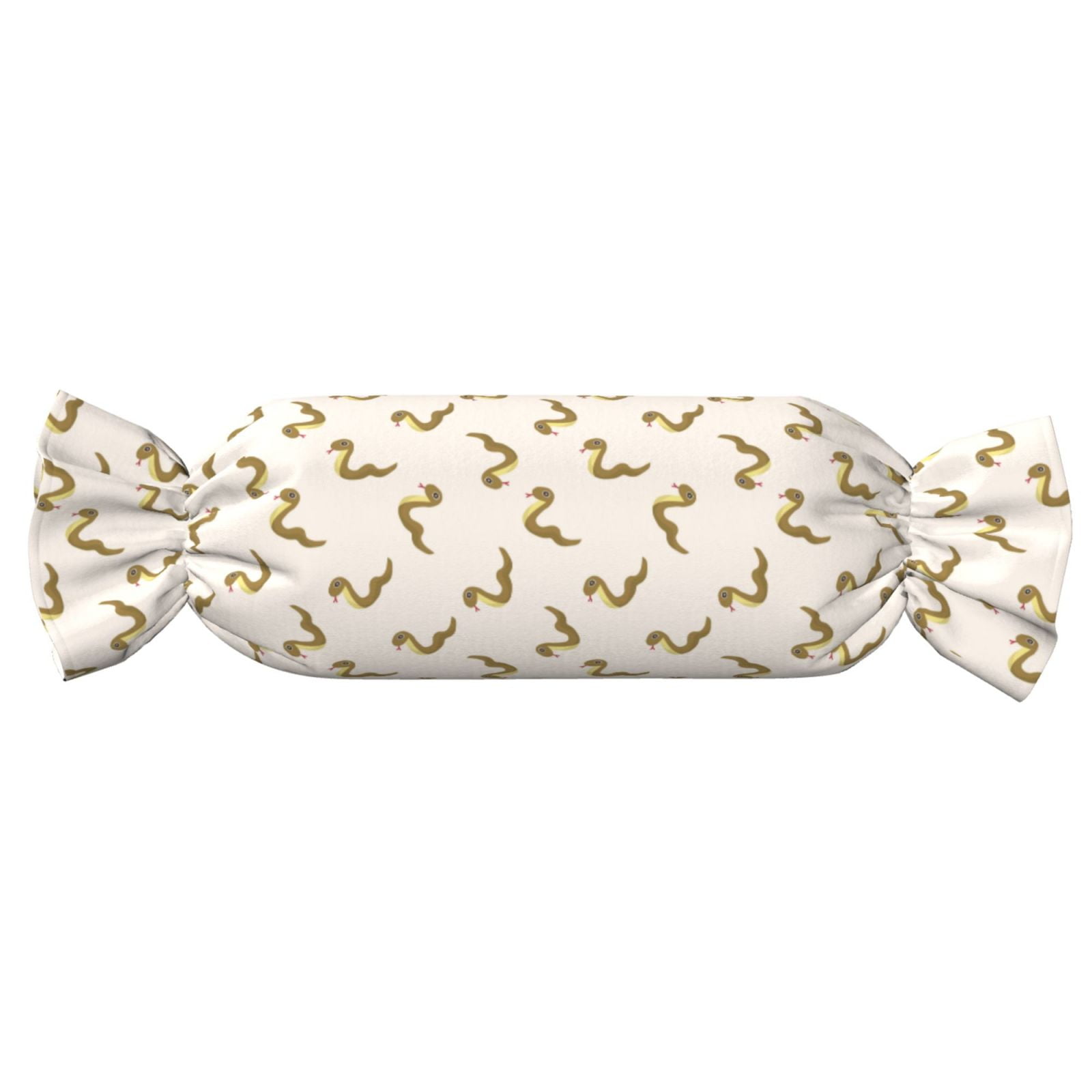 Zeuib Cartoon Snake Print Candy Cylindrical Pillow,Neck Hand Support ...