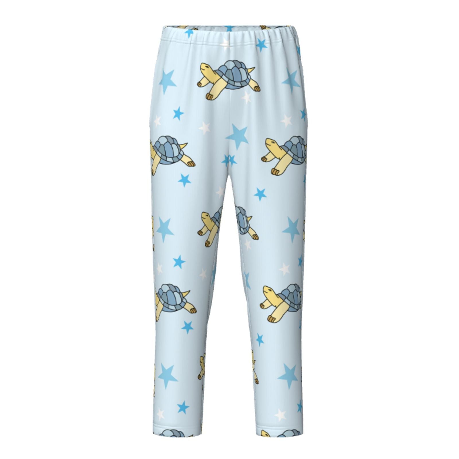 Zeuib Cartoon Turtle Print Pajama Pants for Girls Boys,PJ Bottoms for ...