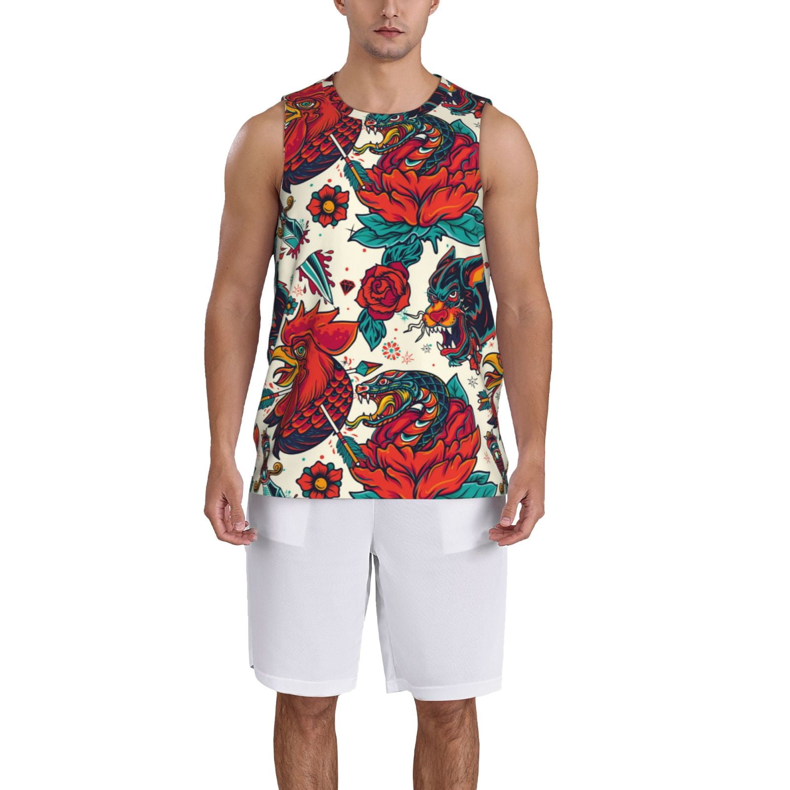 Zeuib Chicken Jersey Shirt for Men,Mesh Athletic Practice Sports Shirts ...