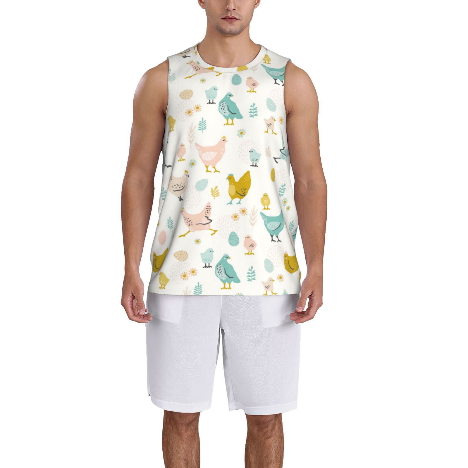 Zeuib Chicken Jersey Shirt for Men,Mesh Athletic Practice Sports Shirts ...