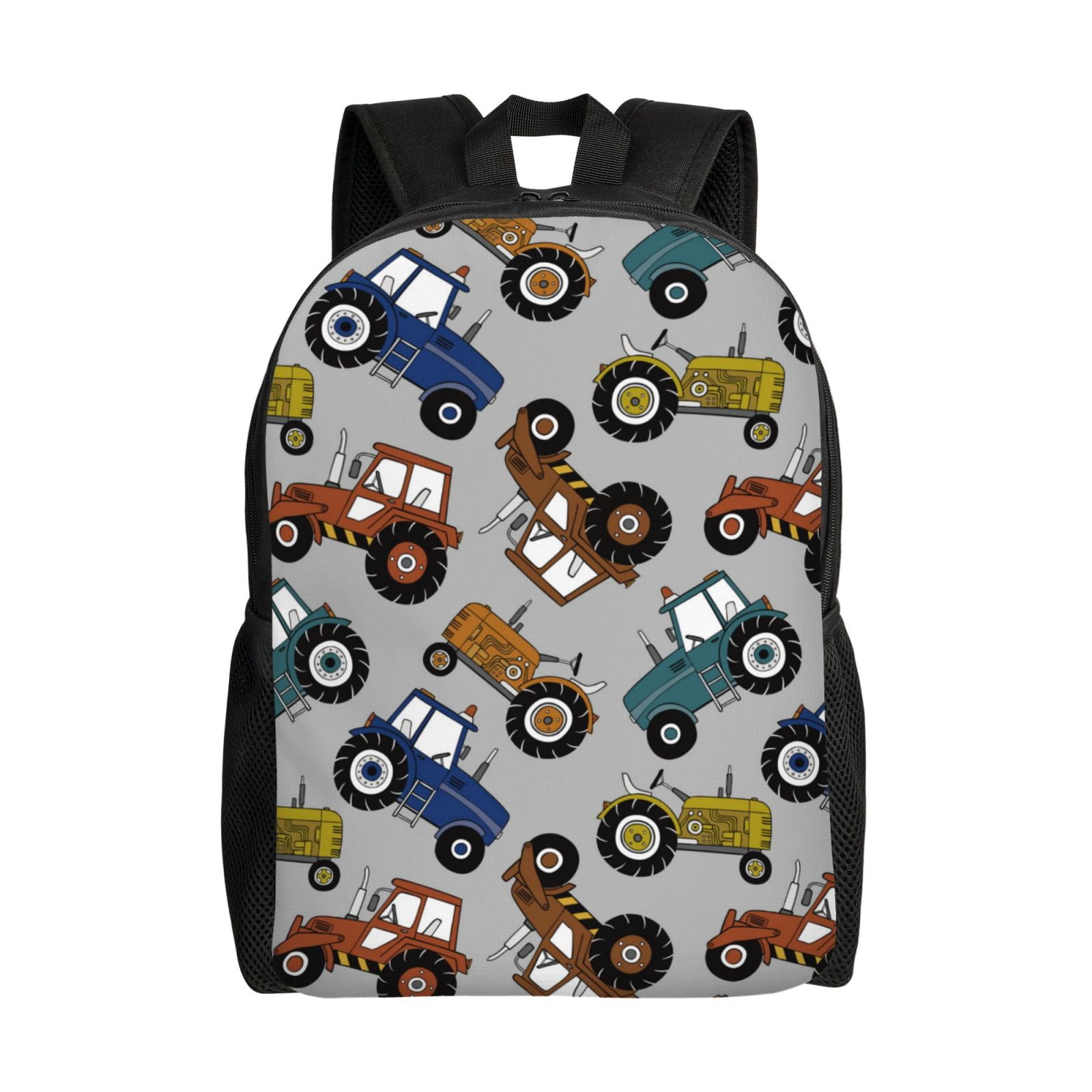 Zeuib Color Tractor Print Business Travel Backpack, Durable Water ...