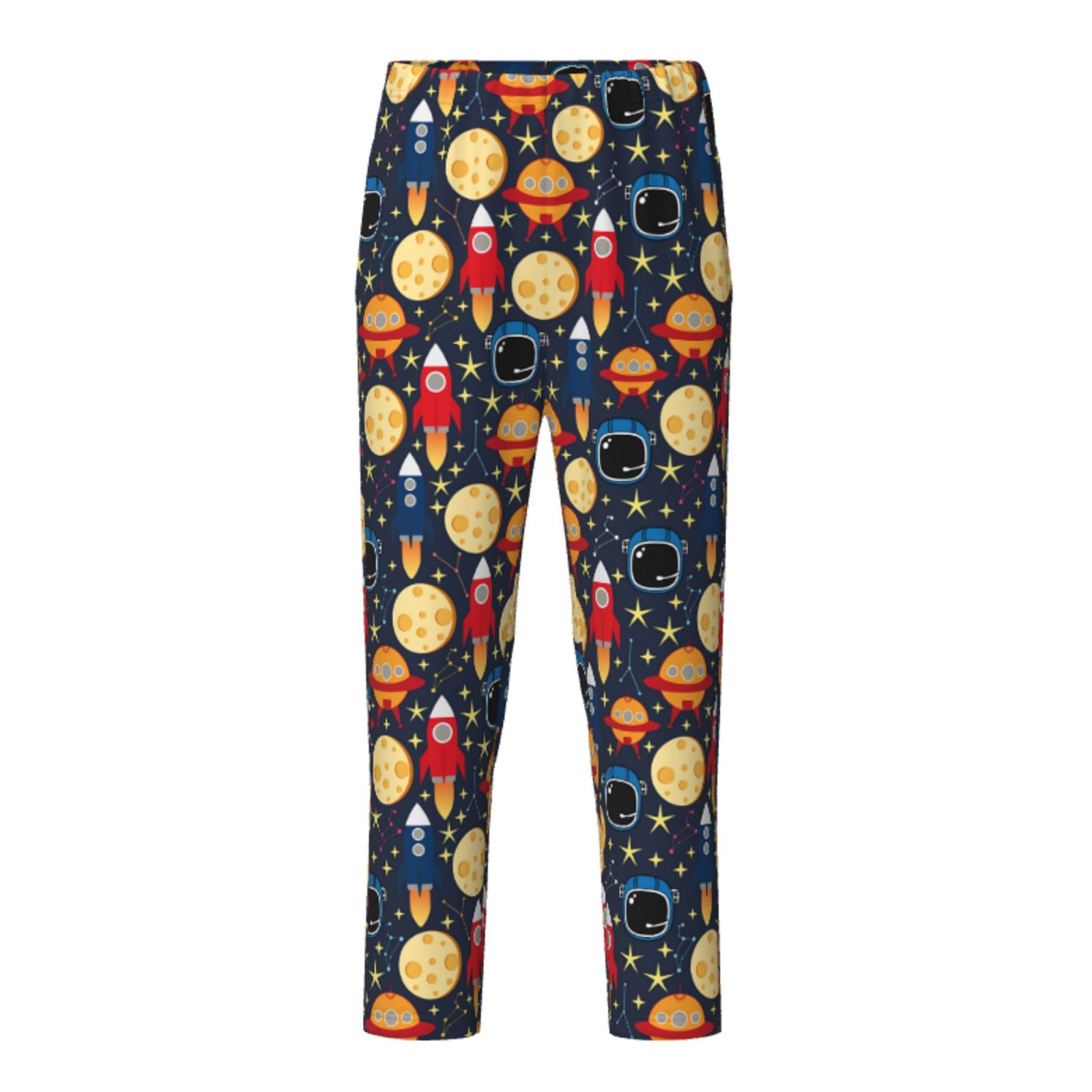 Zeuib Colorful Astronomy Print Pajama Pants for Girls Boys,PJ Bottoms ...