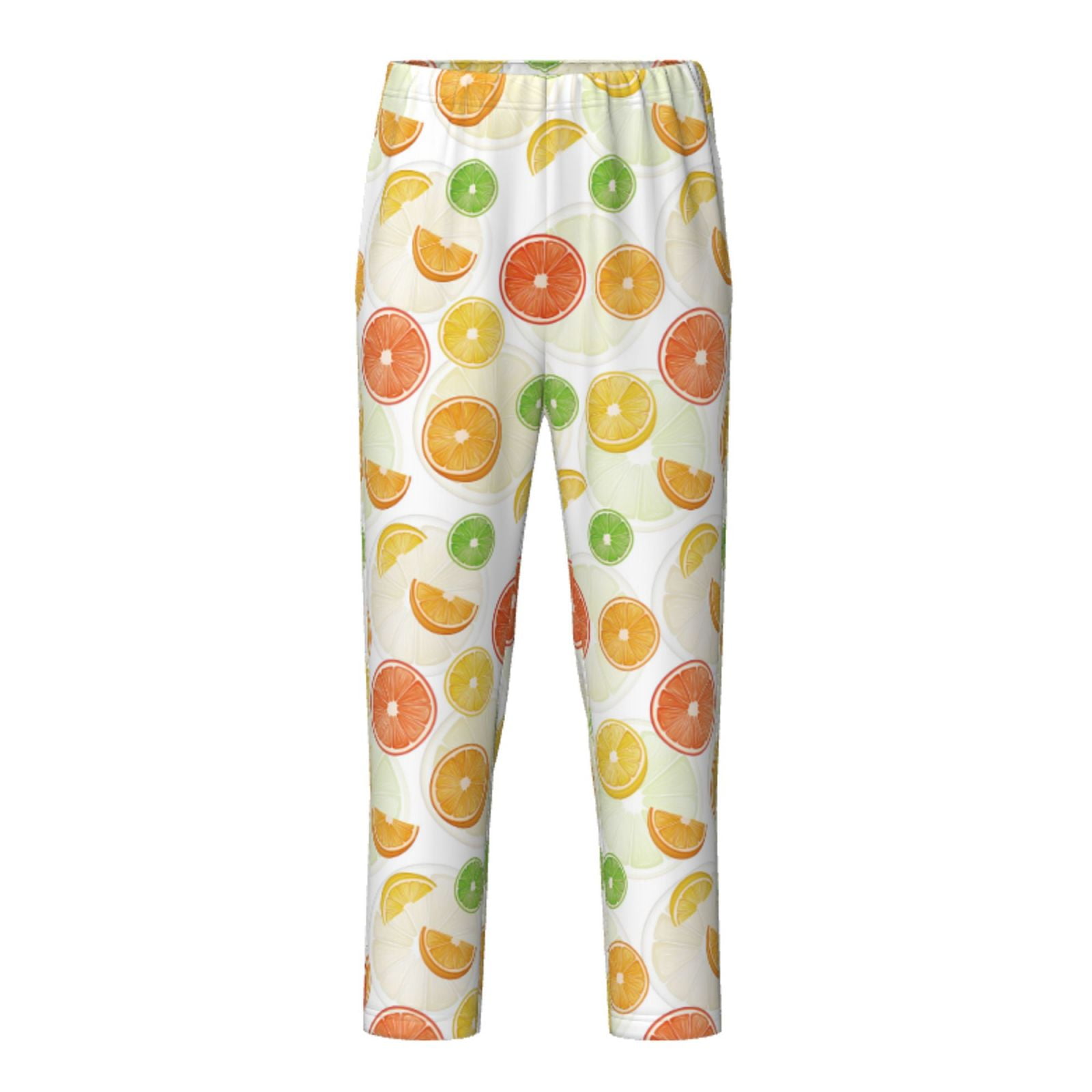 Zeuib Colorful Lemons Print Pajama Pants for Girls Boys,PJ Bottoms for ...