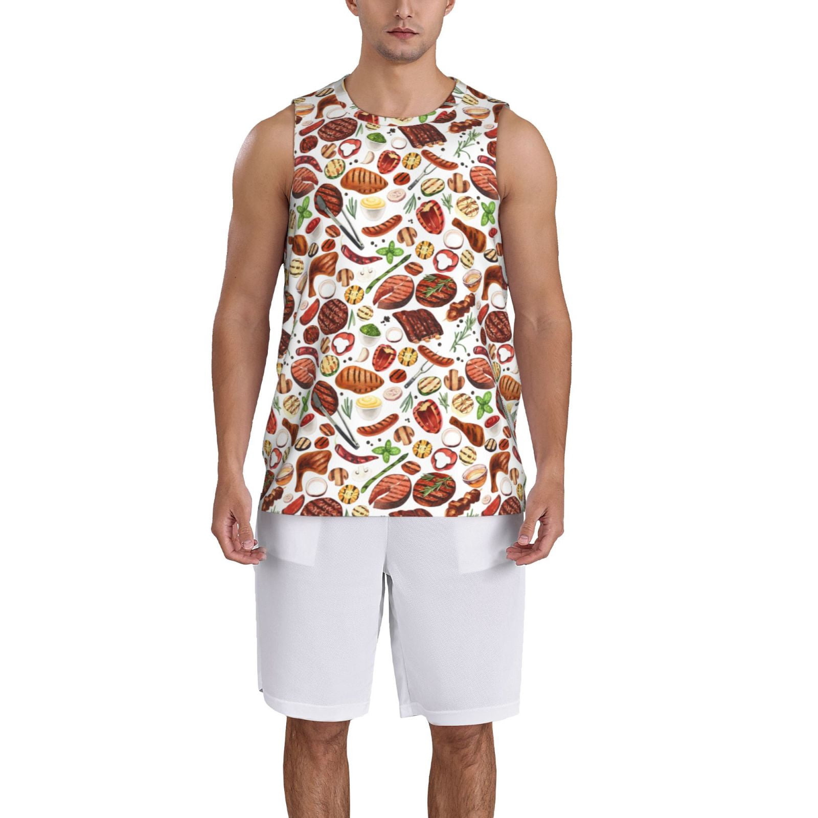 Zeuib Cooking Bbq Jersey Shirt for Men,Mesh Athletic Practice Sports ...