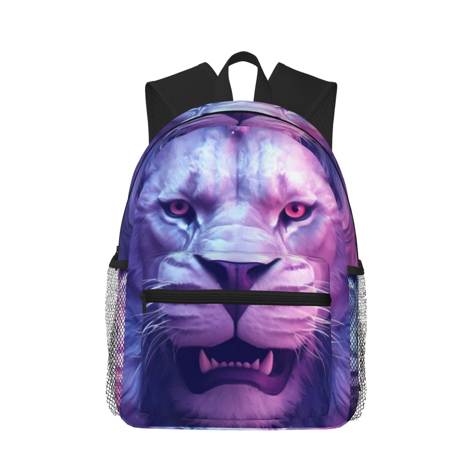 Zeuib Cool Lion Head Backpack，Stylish, Comfortable, and Versatile ...