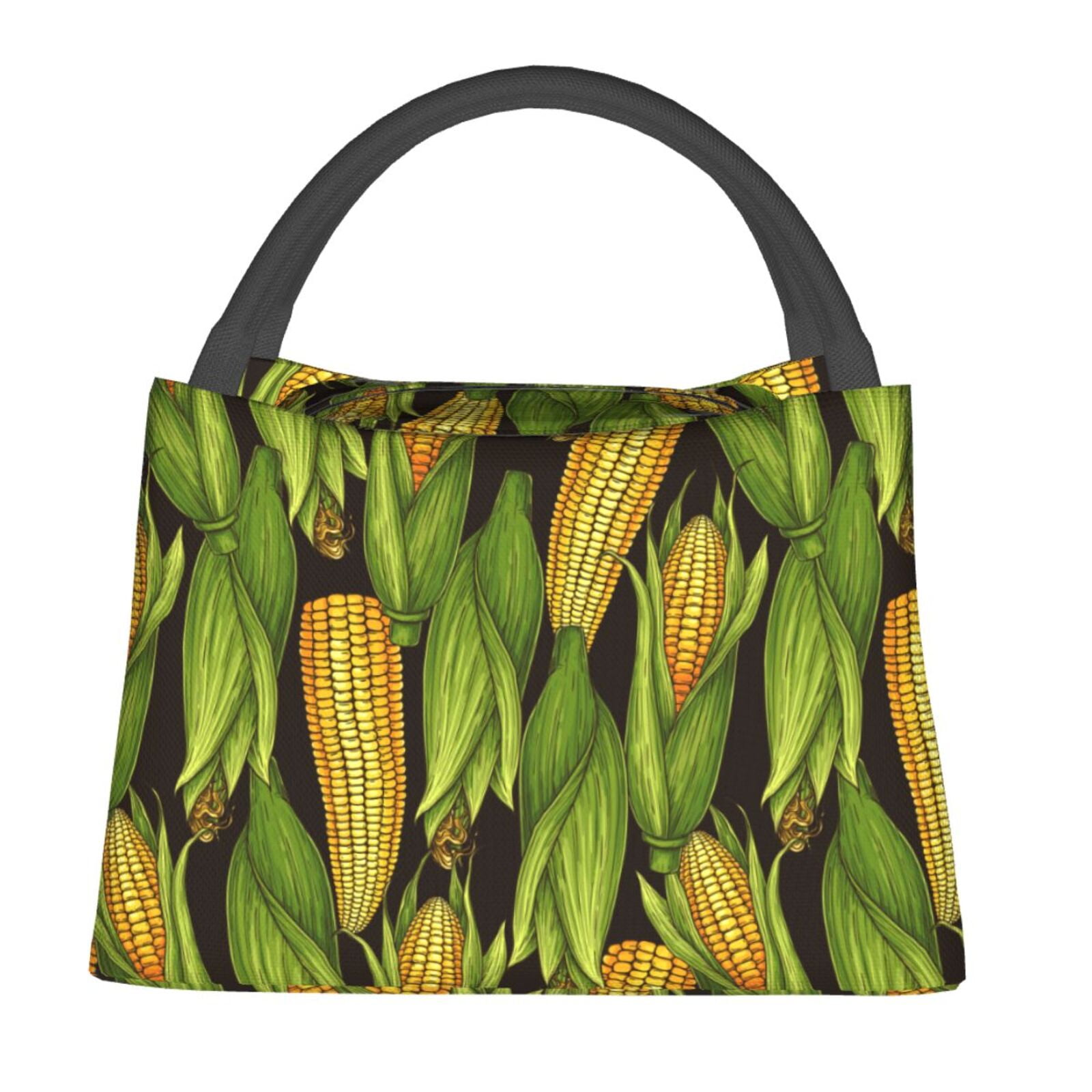 Zeuib Corn 2 Lunch Bag,Collapsible Cooler Bag Insulated,Leakproof Food ...