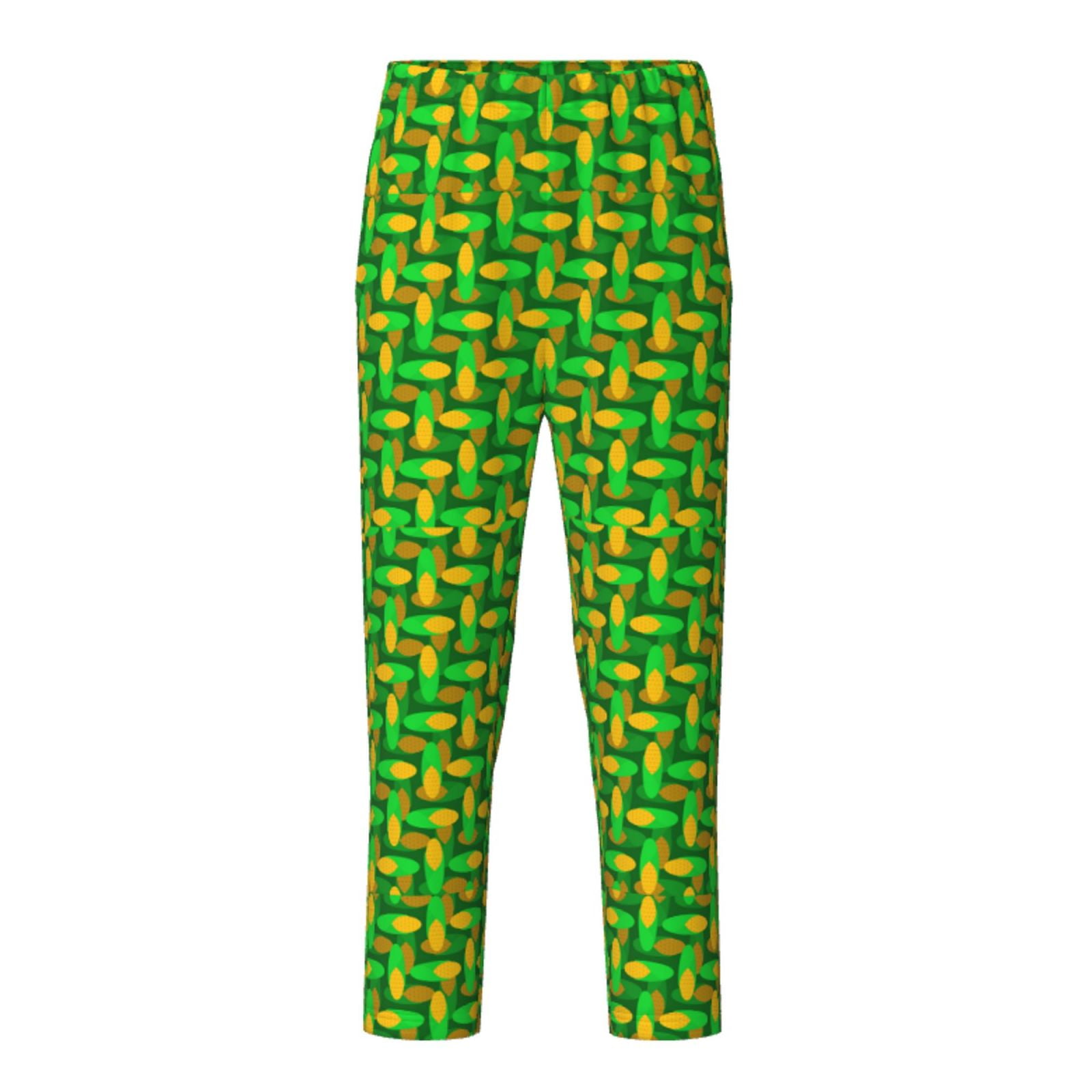 Zeuib Corn 4 Print Pajama Pants for Girls Boys,PJ Bottoms for Kids ...