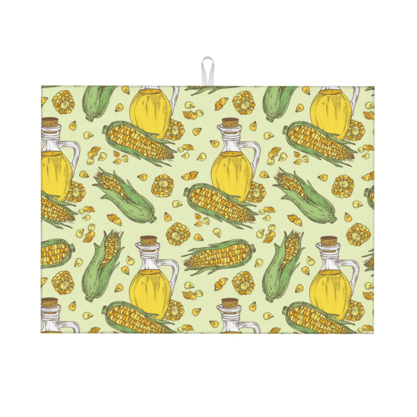Zeuib Corn And Corn Oil Dish Drainer Kitchen Counter, Kitchen Drying ...