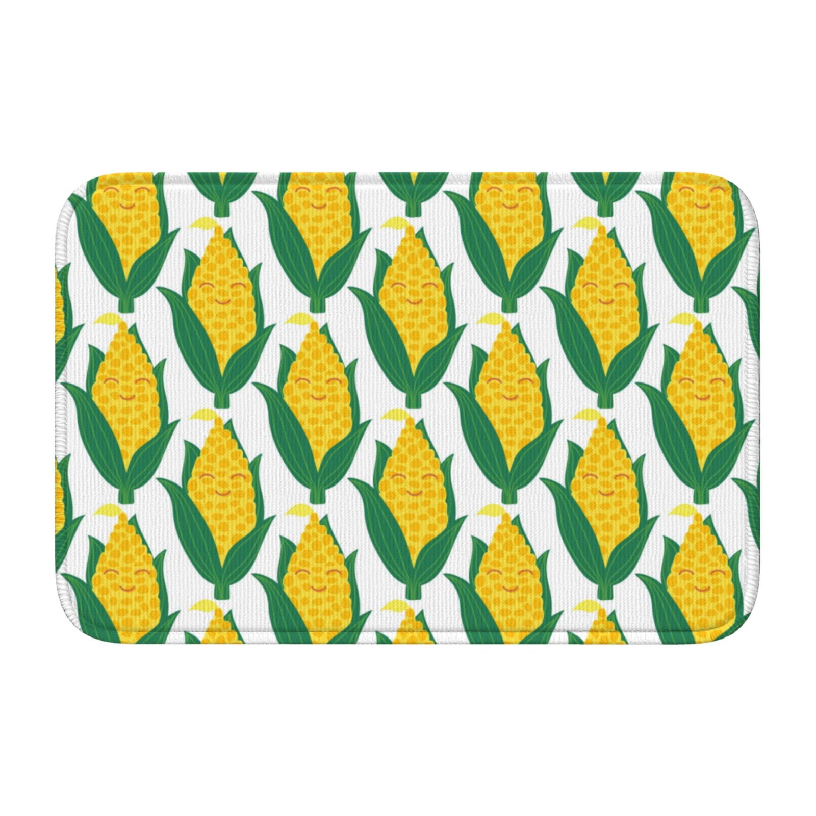 Zeuib Corn Cob Anti-Slip Polyester Floor Mat - Durable, Non-Fading ...