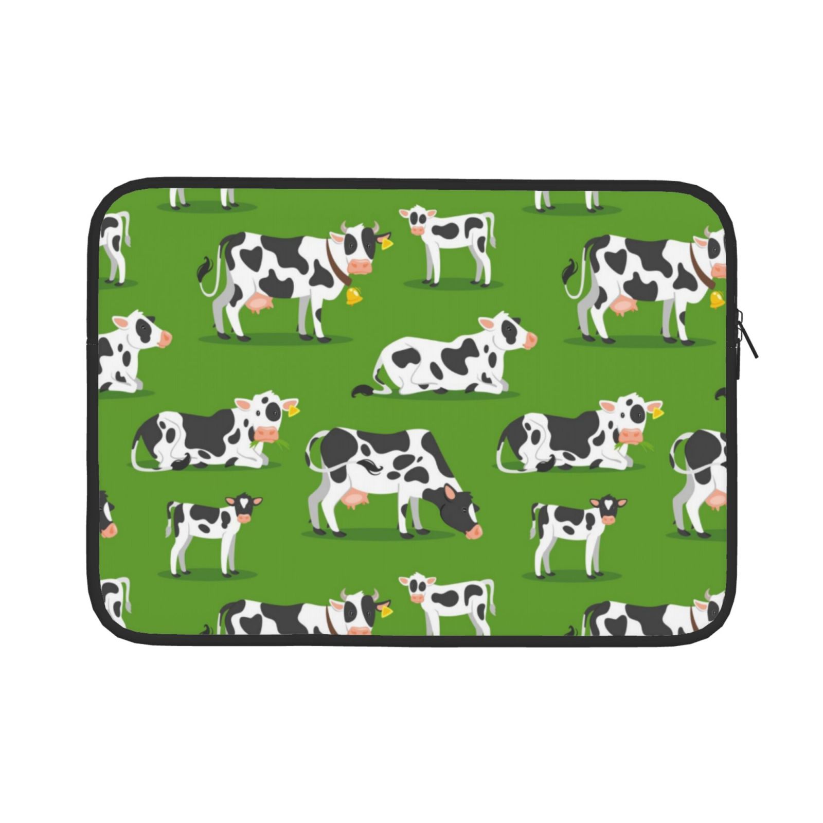 Zeuib Cows With Calfs Green Laptop Bag: Optimal Protection, Ample ...