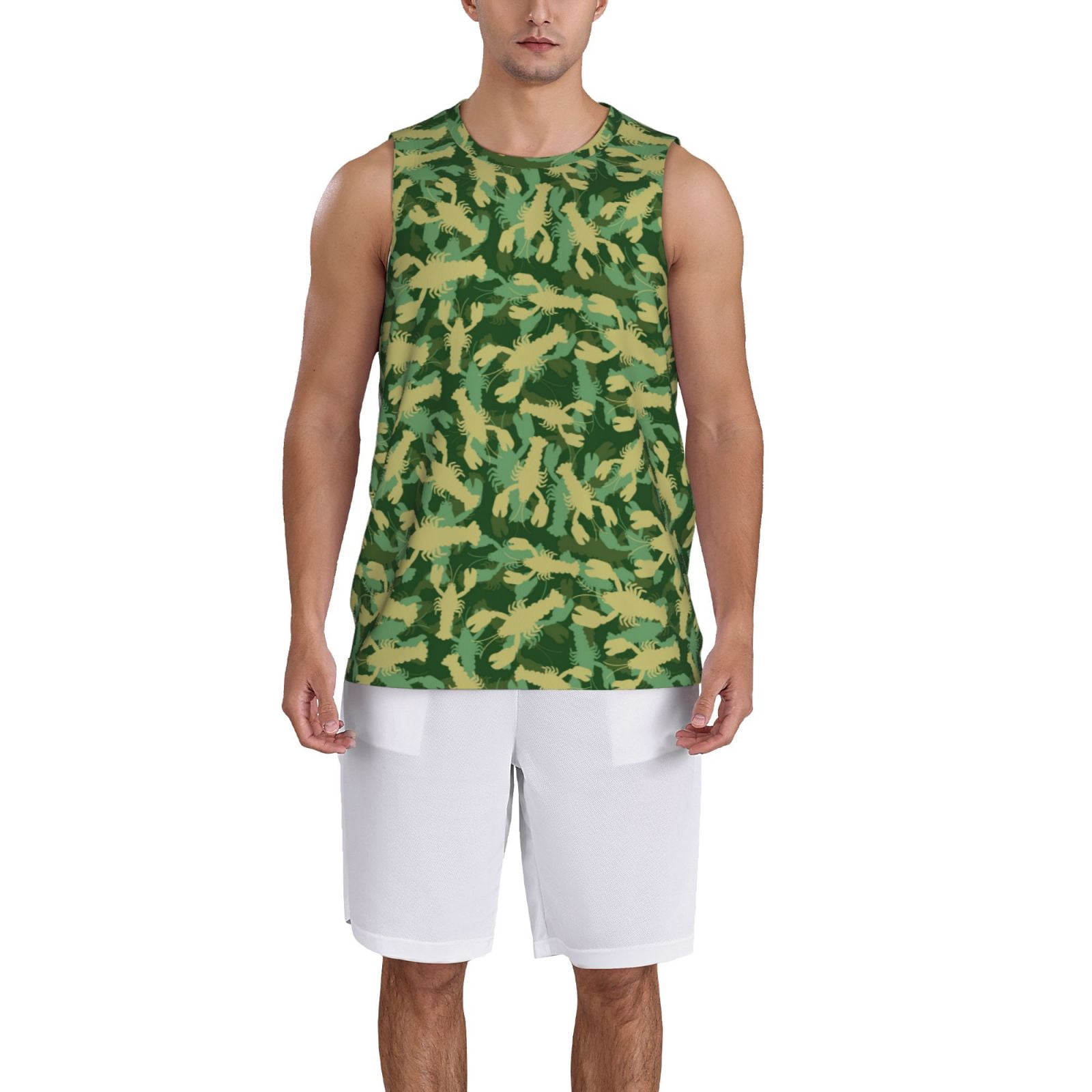 Zeuib Crayfish Army Jersey Shirt for Men,Mesh Athletic Practice Sports ...