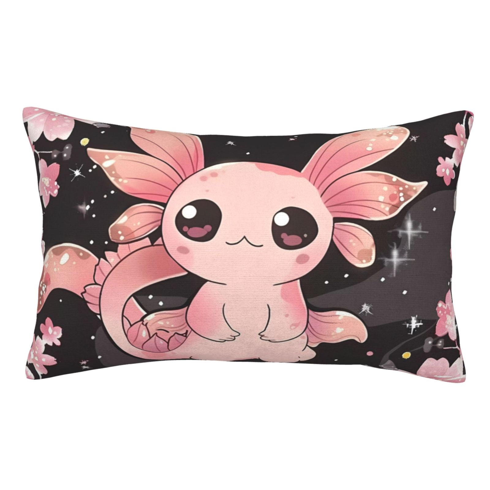 Zeuib Cute Axolotl Sakura Blossoms B Print Luggage Covers For Suitcase ...