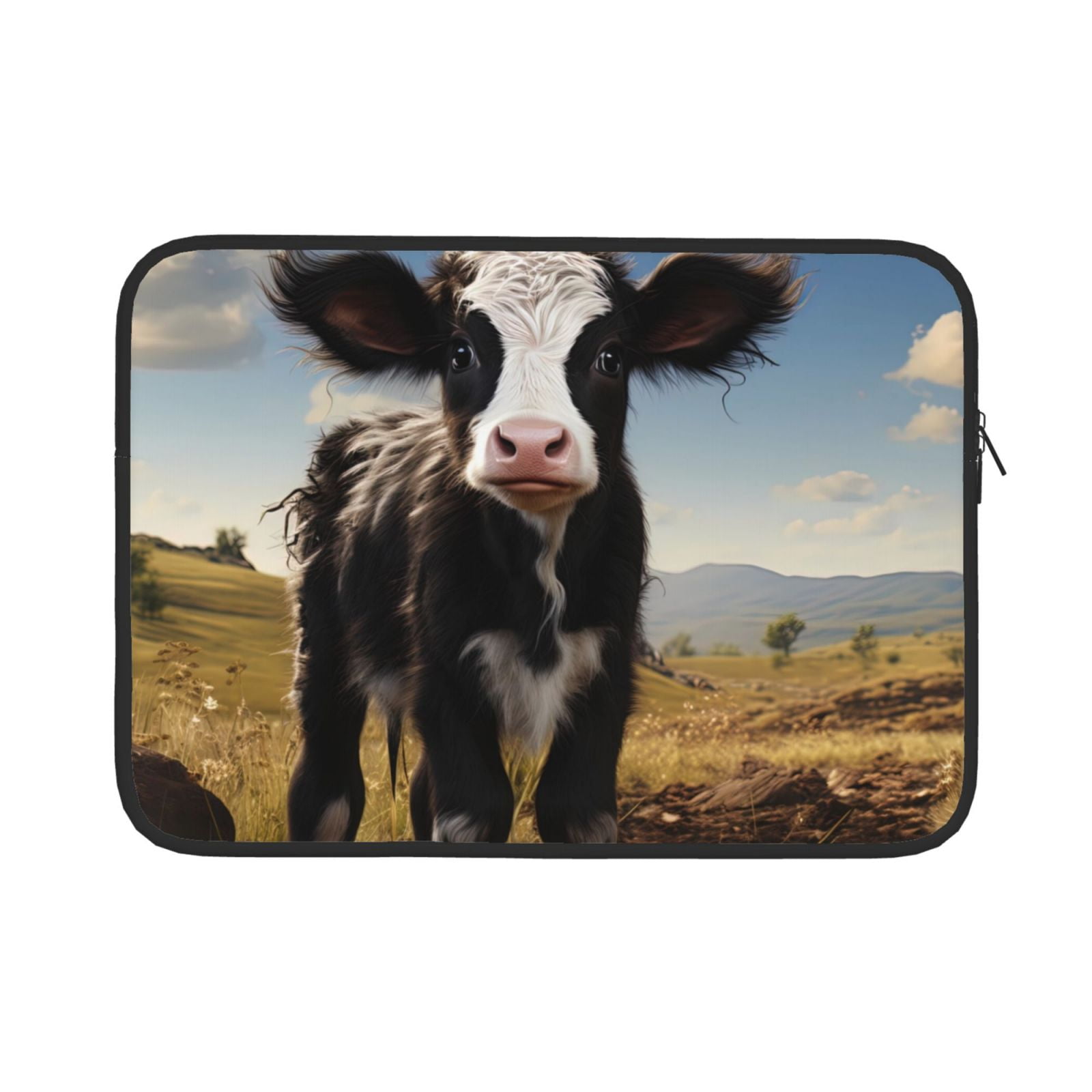 Zeuib Cute Prairie Cow Laptop Bag: Optimal Protection, Ample Storage ...