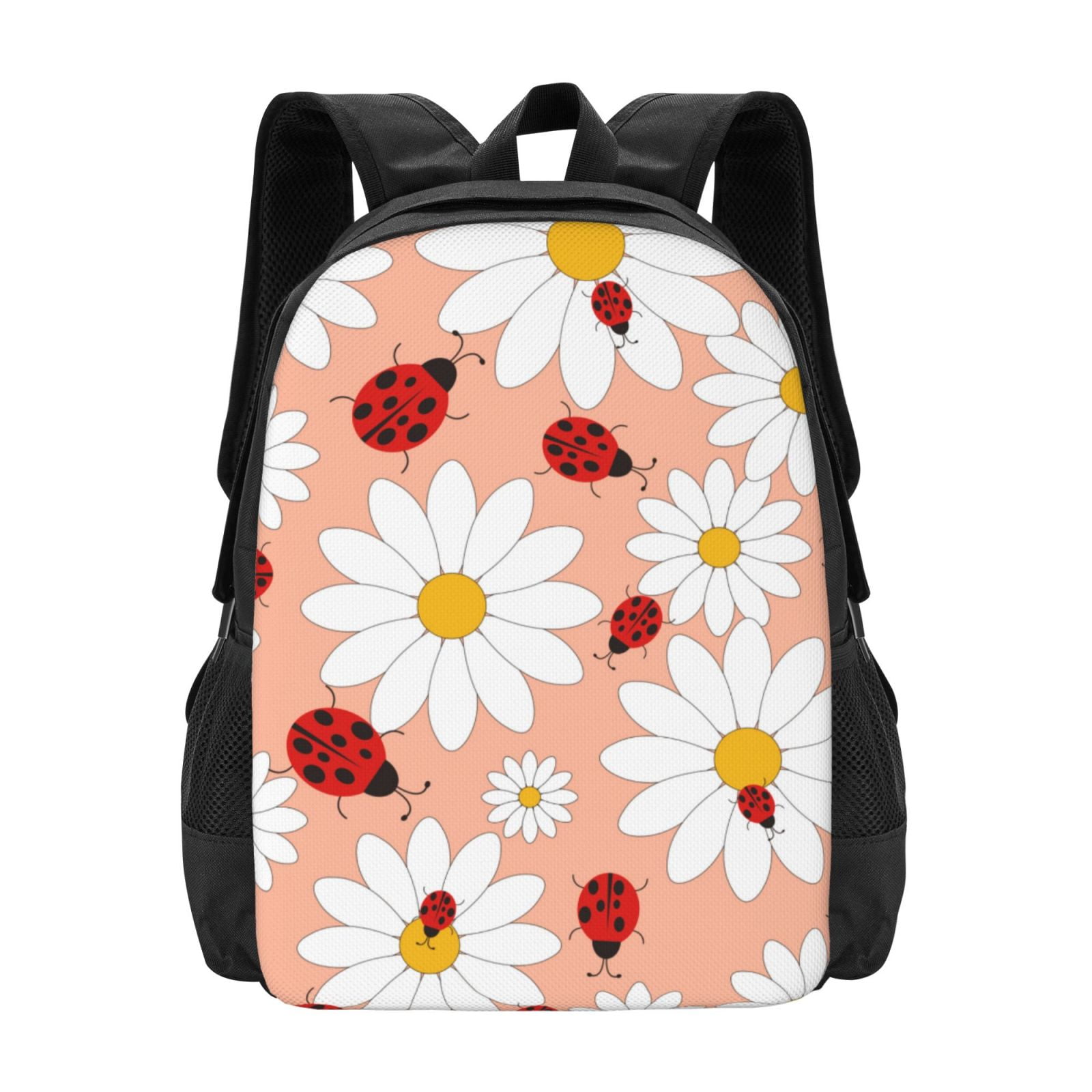 Zeuib Daisy and Ladybug Stylish and Lightweight Backpack: Perfect for ...