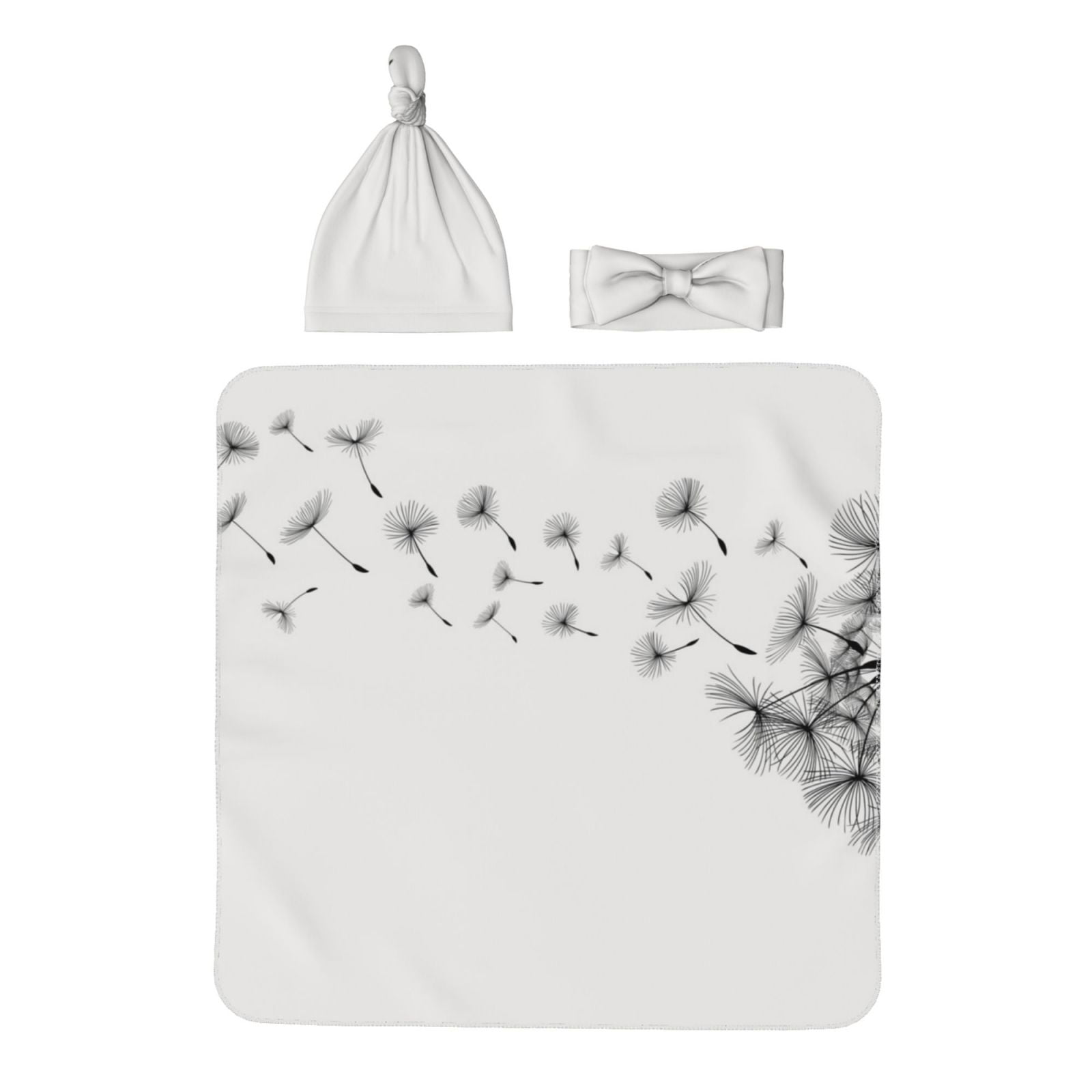 Zeuib Dandelion Blowing In The Wind Newborn Swaddle Set Baby Receiving ...