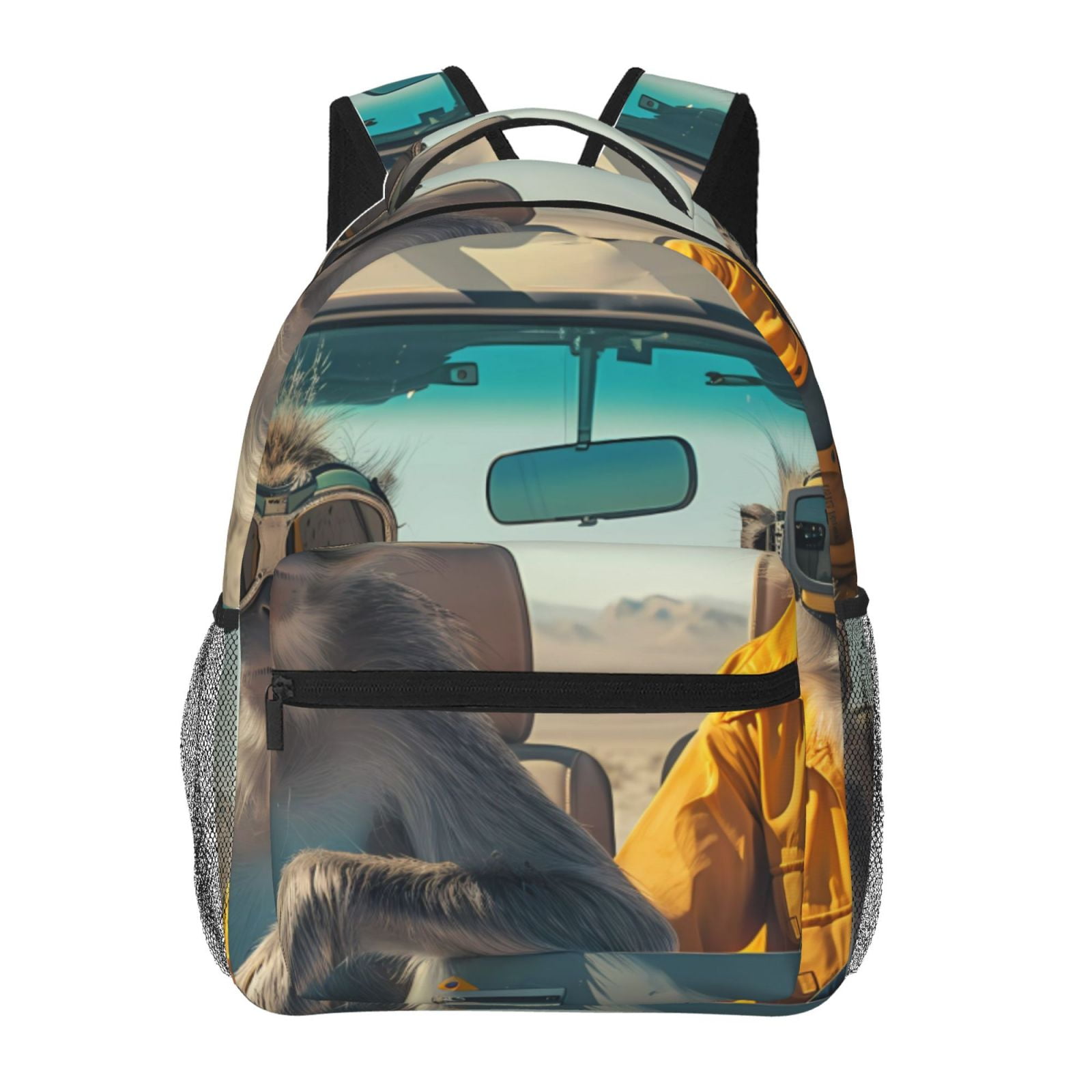 Zeuib Desert Monkeys Drive Laptop Backpack Casual Travel Backpack Large ...