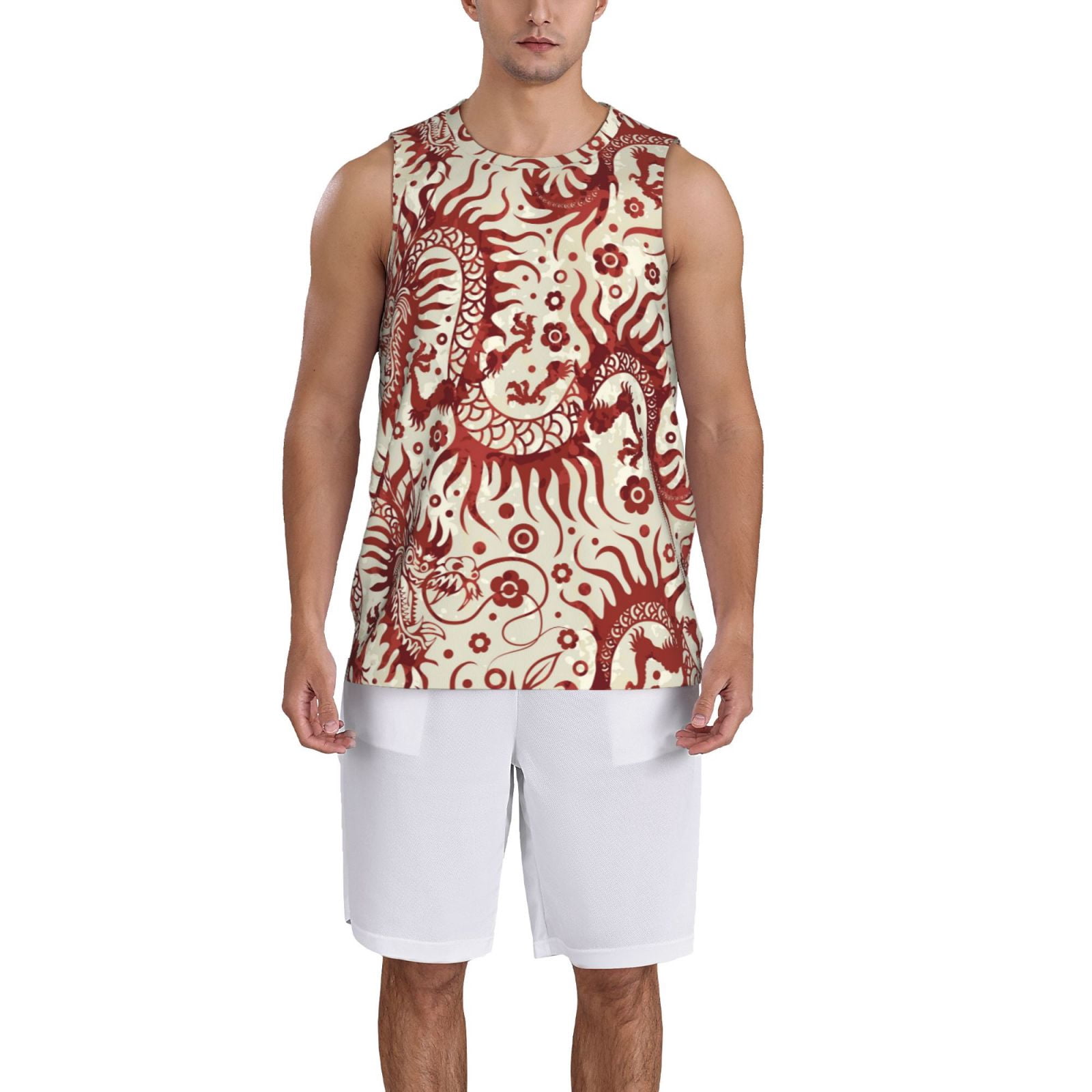 Zeuib Dragons1 Jersey Shirt for Men,Mesh Athletic Practice Sports ...
