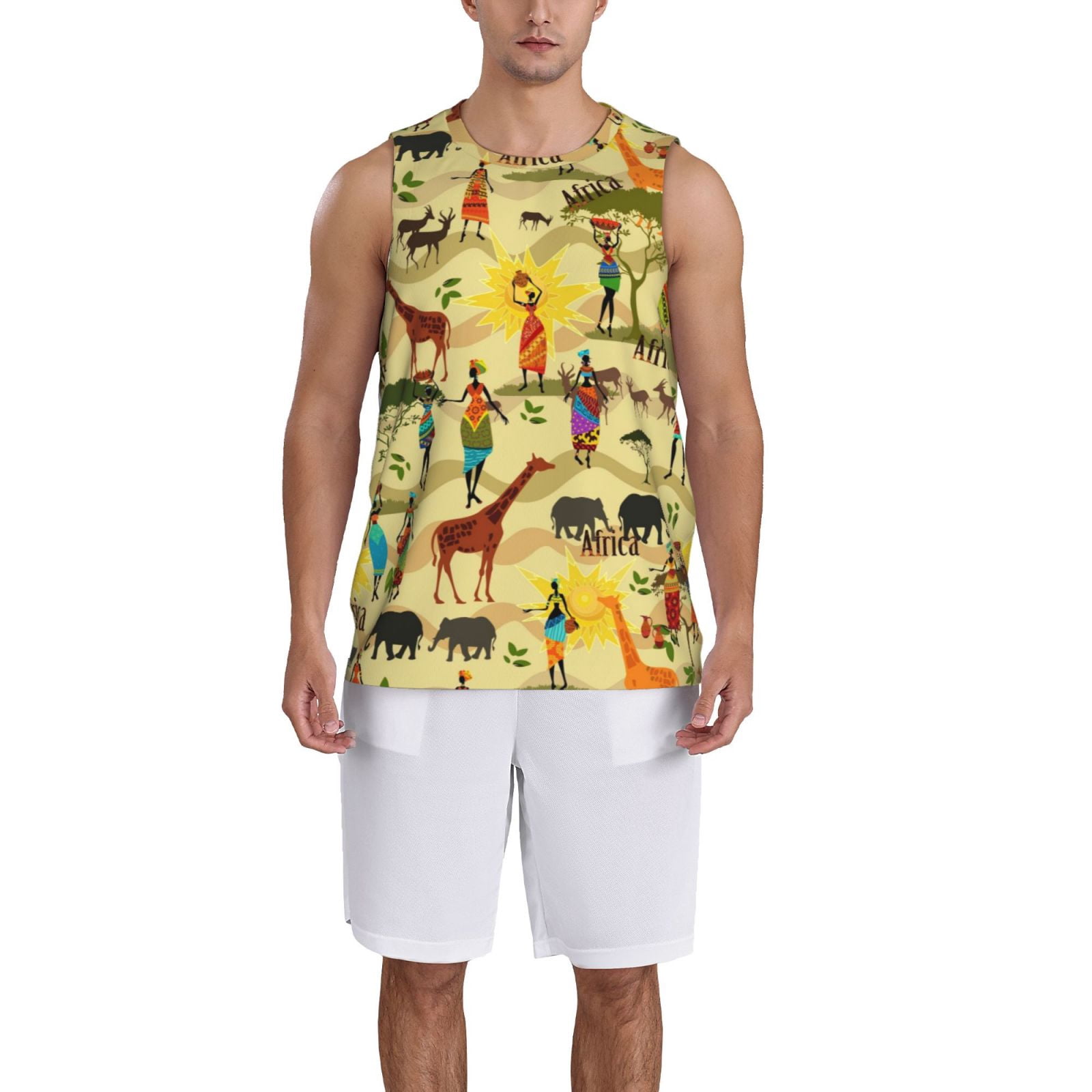 Zeuib Ethnic African Jersey Shirt for Men,Mesh Athletic Practice Sports ...