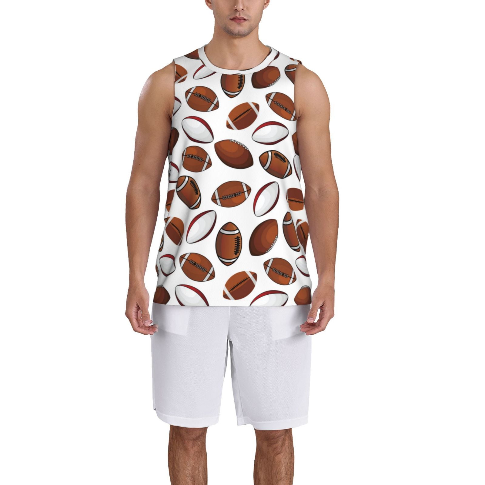 Zeuib Football Jersey Shirt for Men,Mesh Athletic Practice Sports Shirts,Lightweight Rec Tanks ...