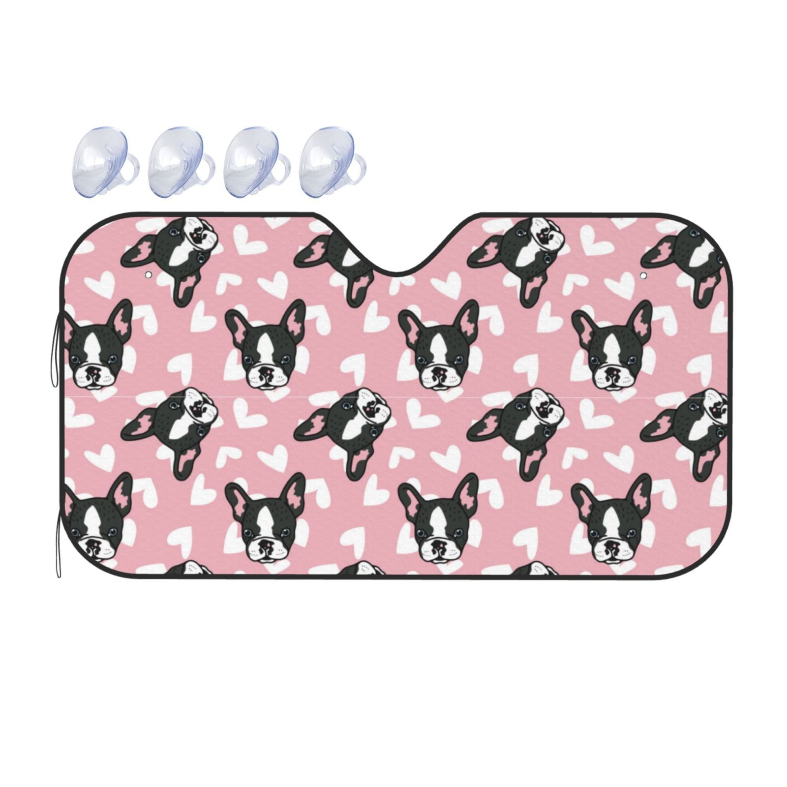 Zeuib French Bulldog Premium Car Sunshade: Superior Sun Protection and ...