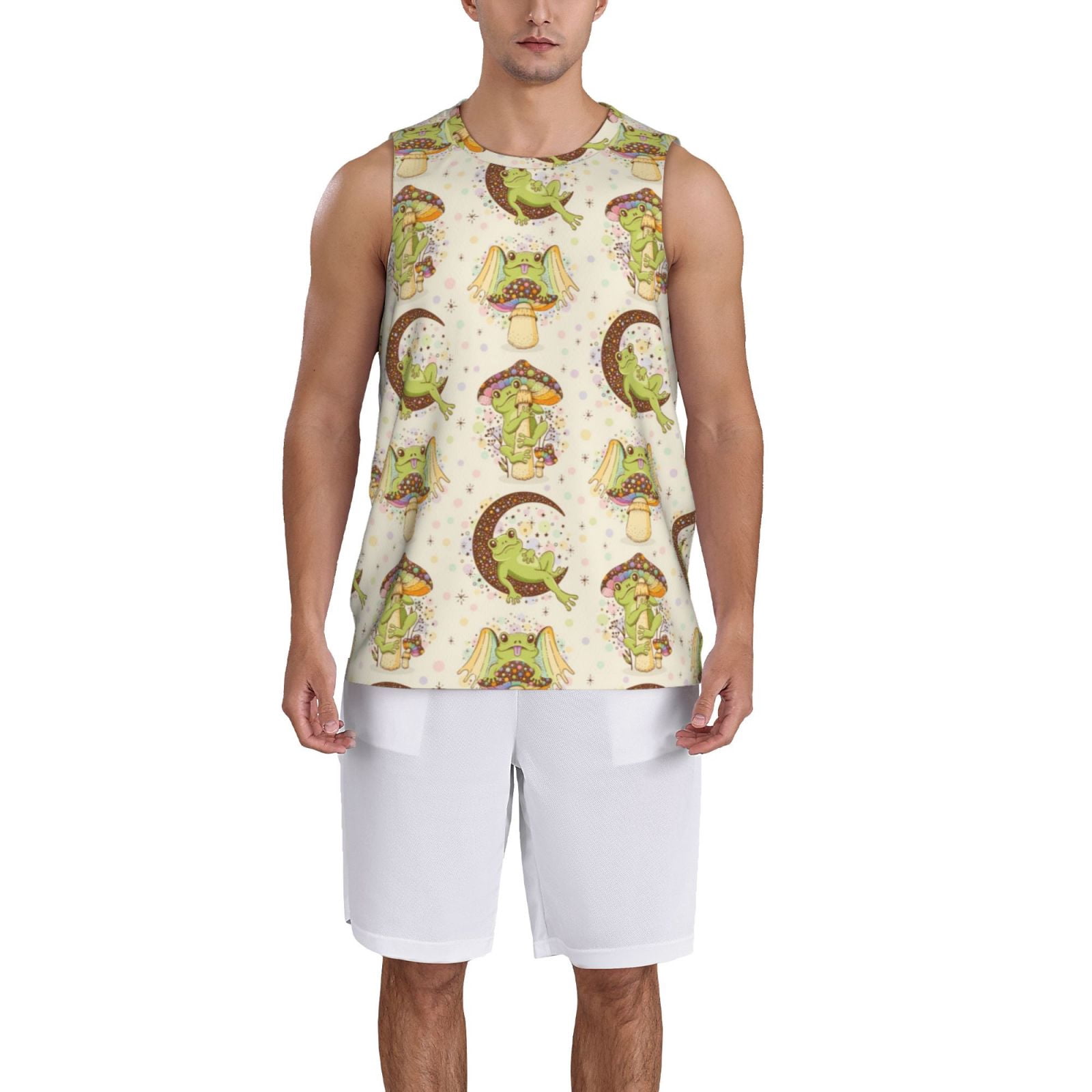 Zeuib Frogs Jersey Shirt for Men,Mesh Athletic Practice Sports Shirts ...