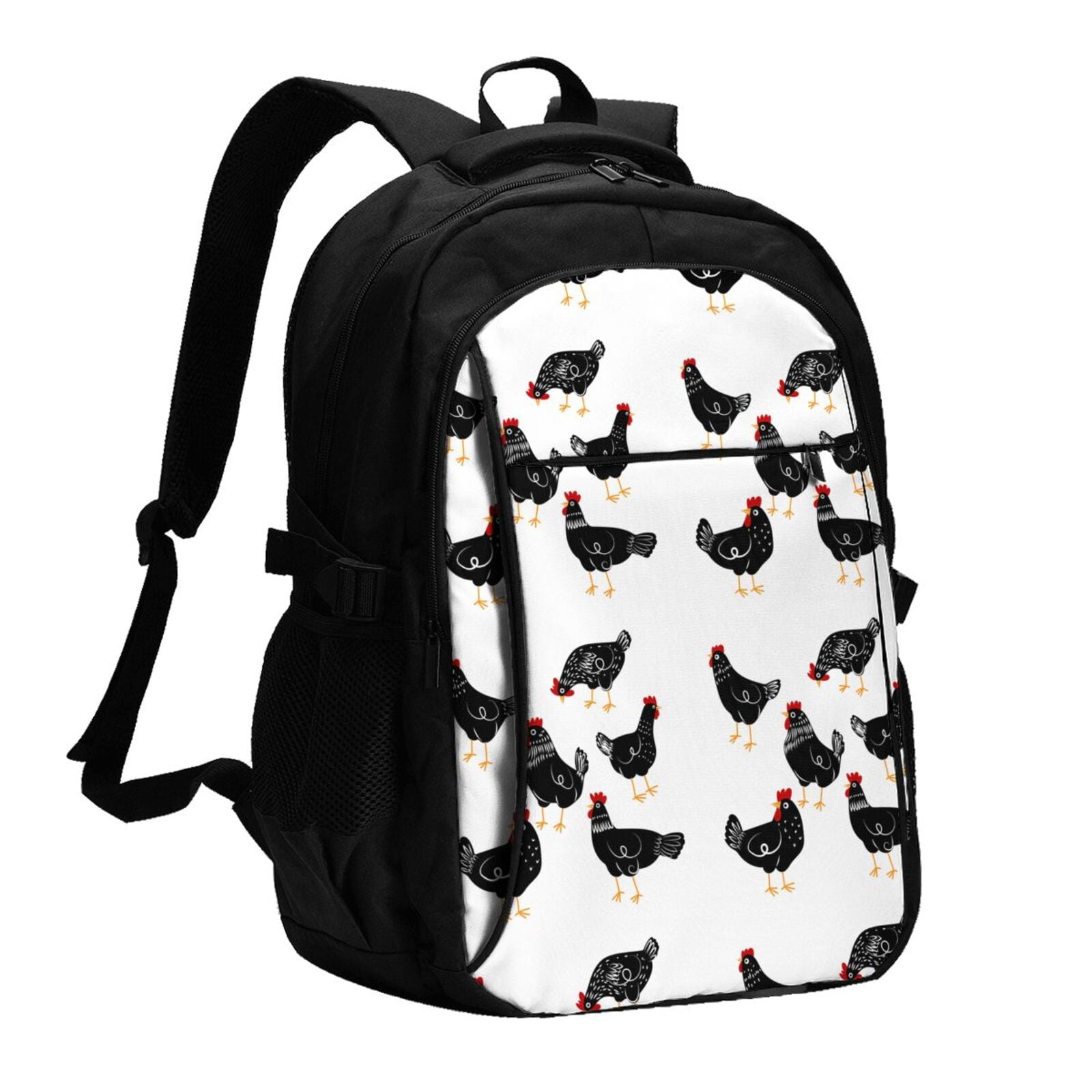 Zeuib Funny Chicken Multifunctional Travel Backpack: Spacious, Secure ...
