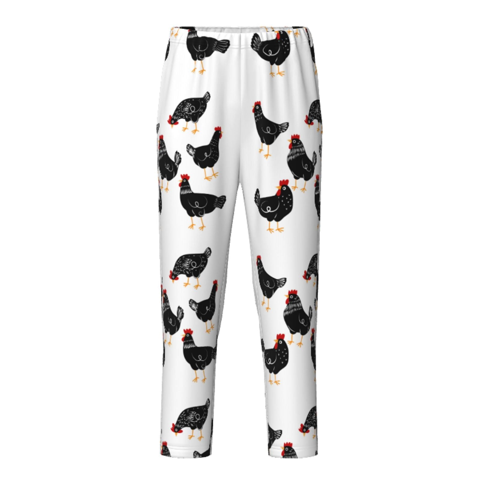 Zeuib Funny Chicken Print Pajama Pants for Girls Boys,PJ Bottoms for ...