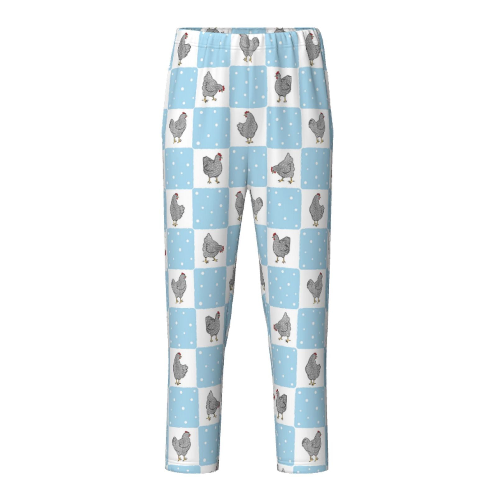 Zeuib Funny Chicken Print Pajama Pants for Girls Boys,PJ Bottoms for ...