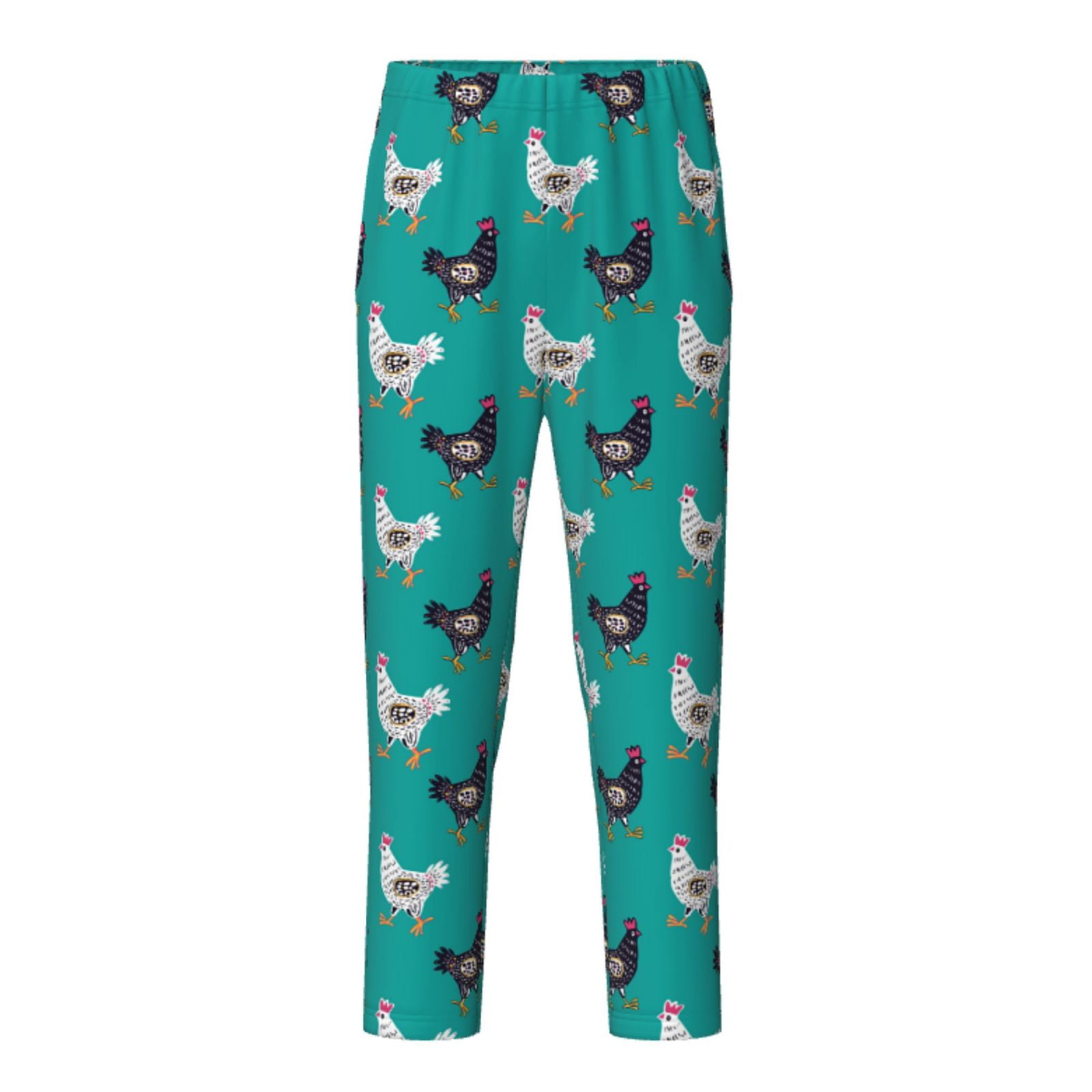 Zeuib Funny Chicken Print Pajama Pants for Girls Boys,PJ Bottoms for ...