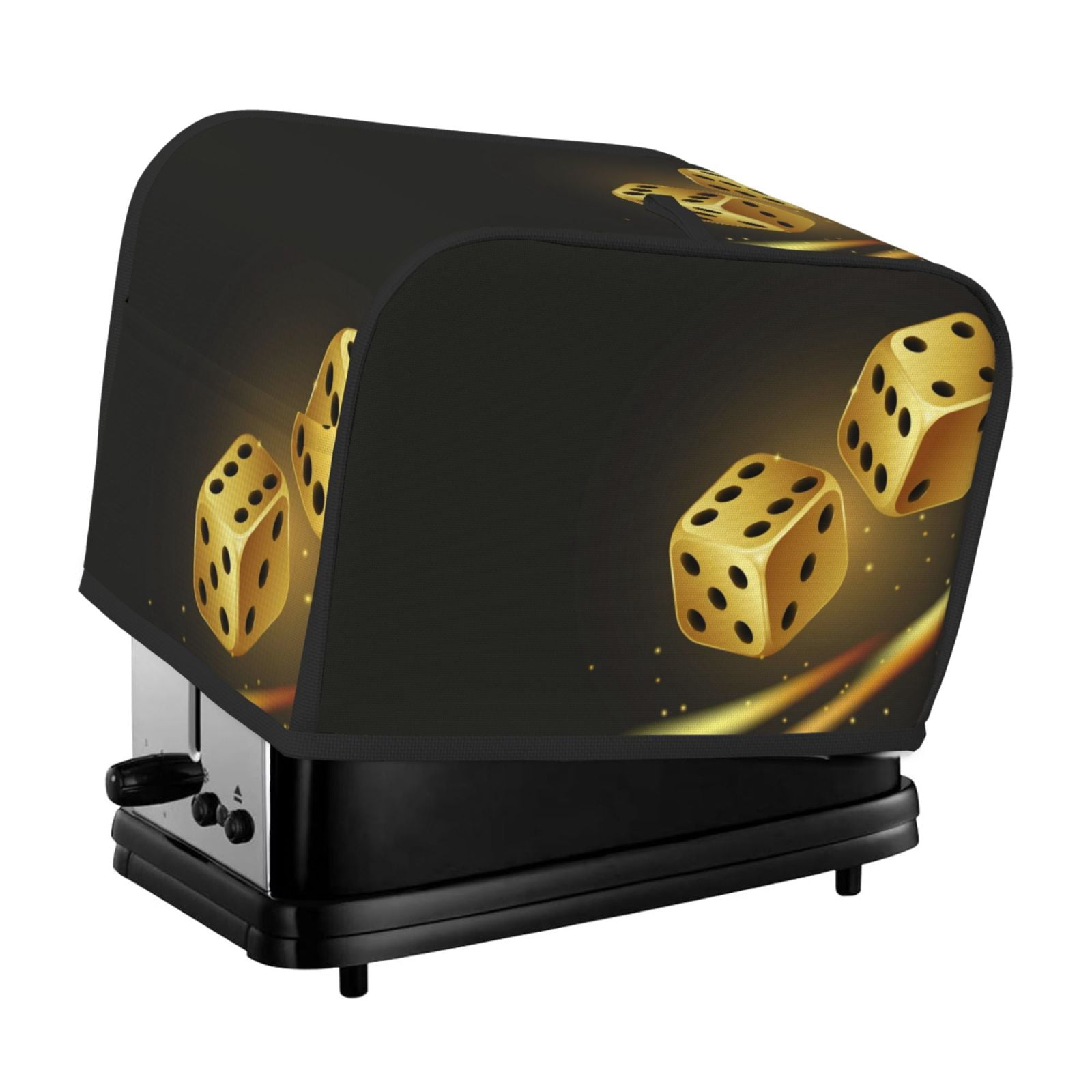 Zeuib Golden Dice Two Slice Toaster Dust Cover Appliance Cover And Dust ...