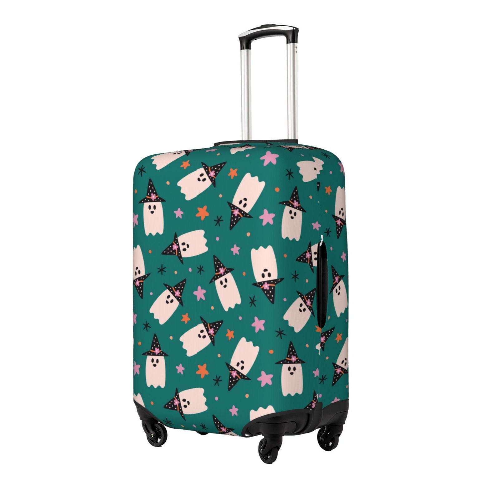 Zeuib Halloween Ghosts Print Travel Luggage Cover,Suitcase Protector ...