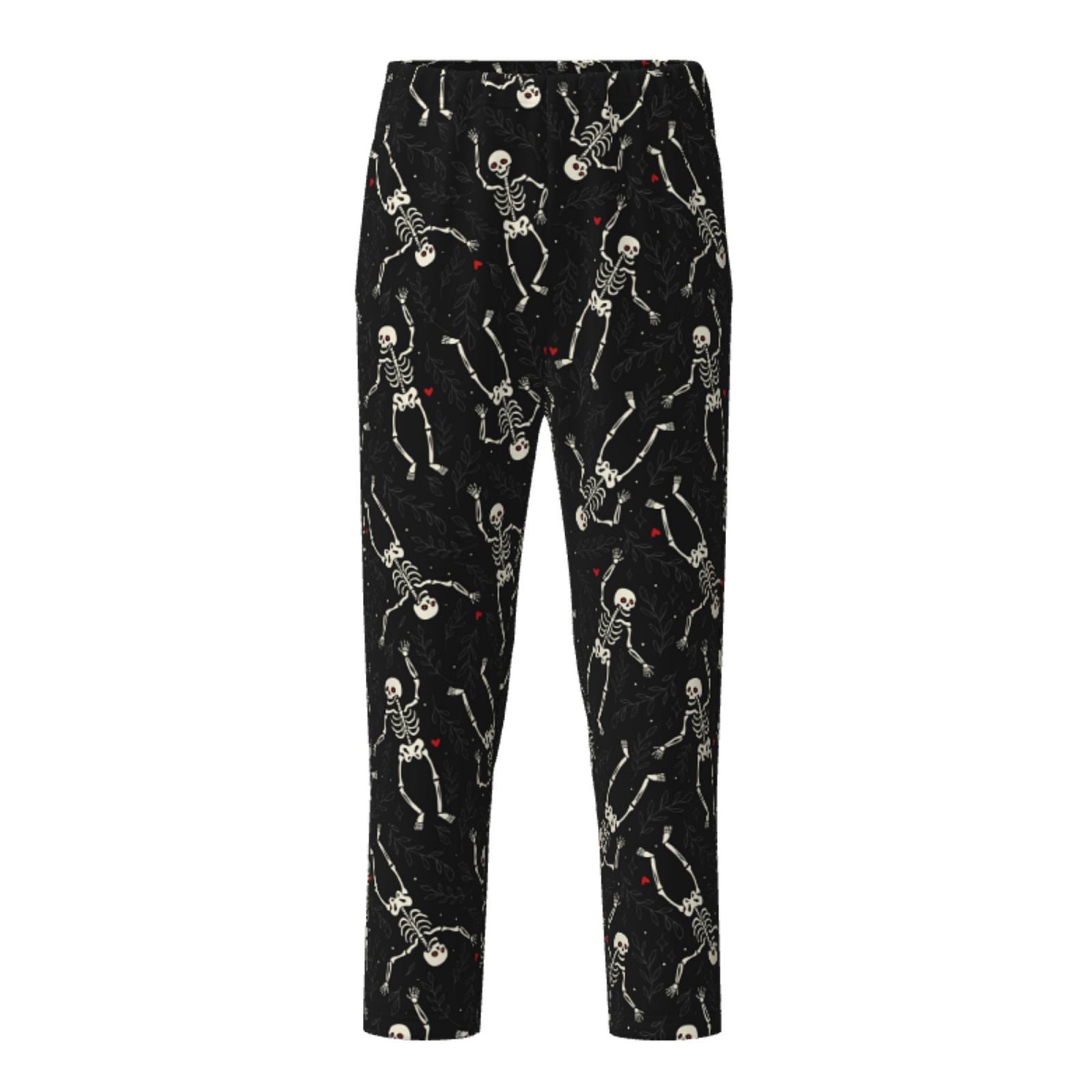 Zeuib Happy Skeletons Dancing Print Pajama Pants for Girls Boys,PJ ...