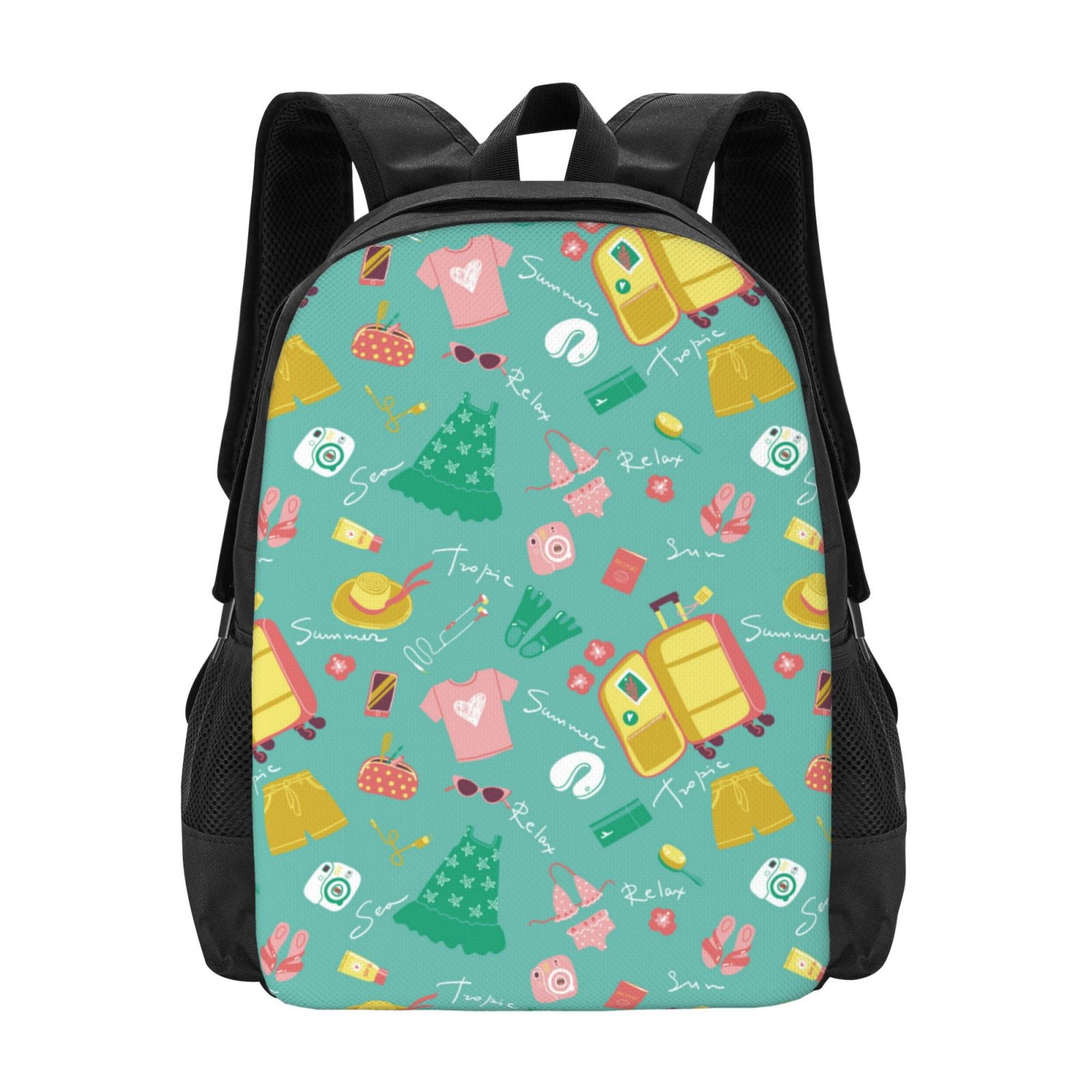Zeuib Happy Summer Stylish and Lightweight Backpack: Perfect for ...