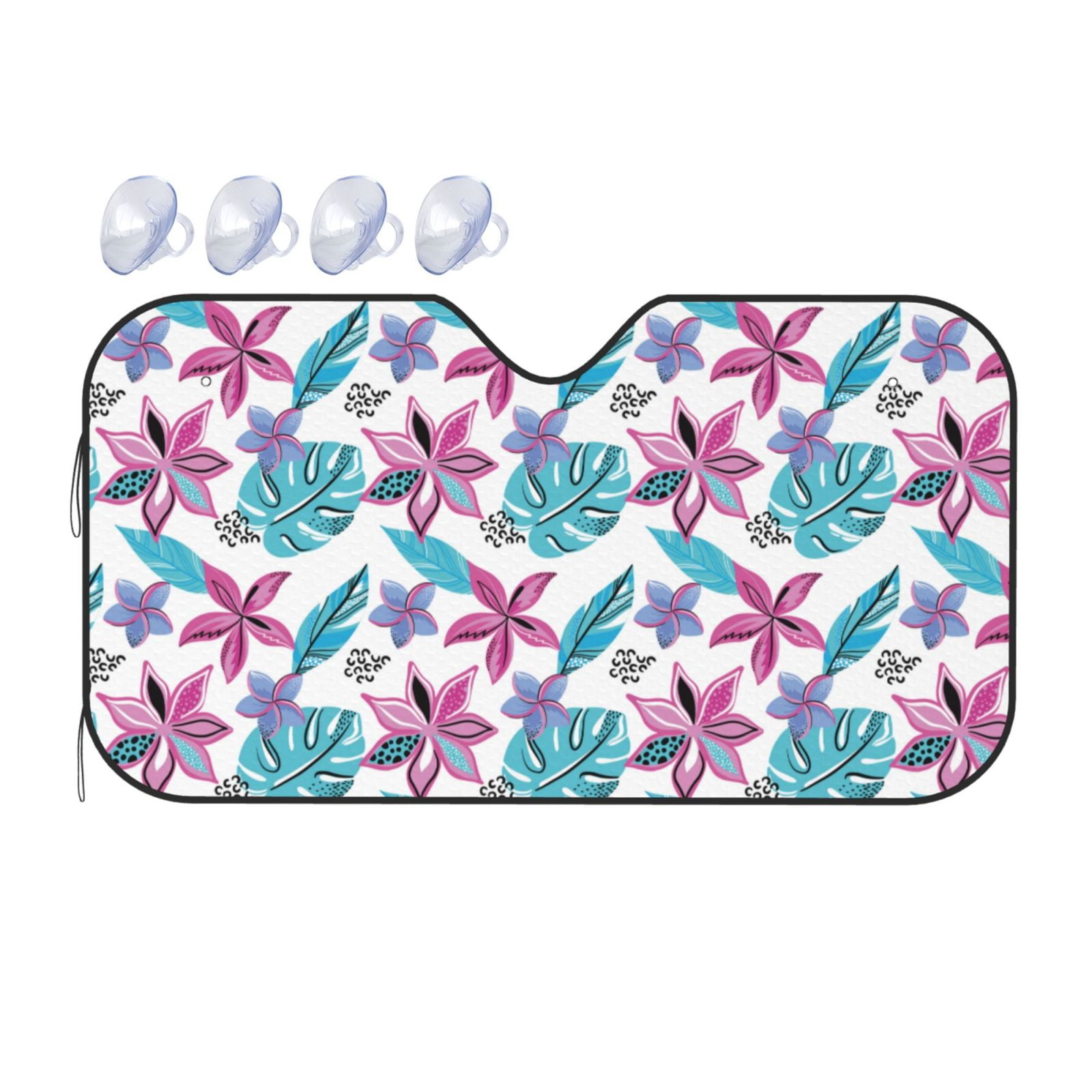 Zeuib Hawaiian Style Premium Car Sunshade: Superior Sun Protection and ...