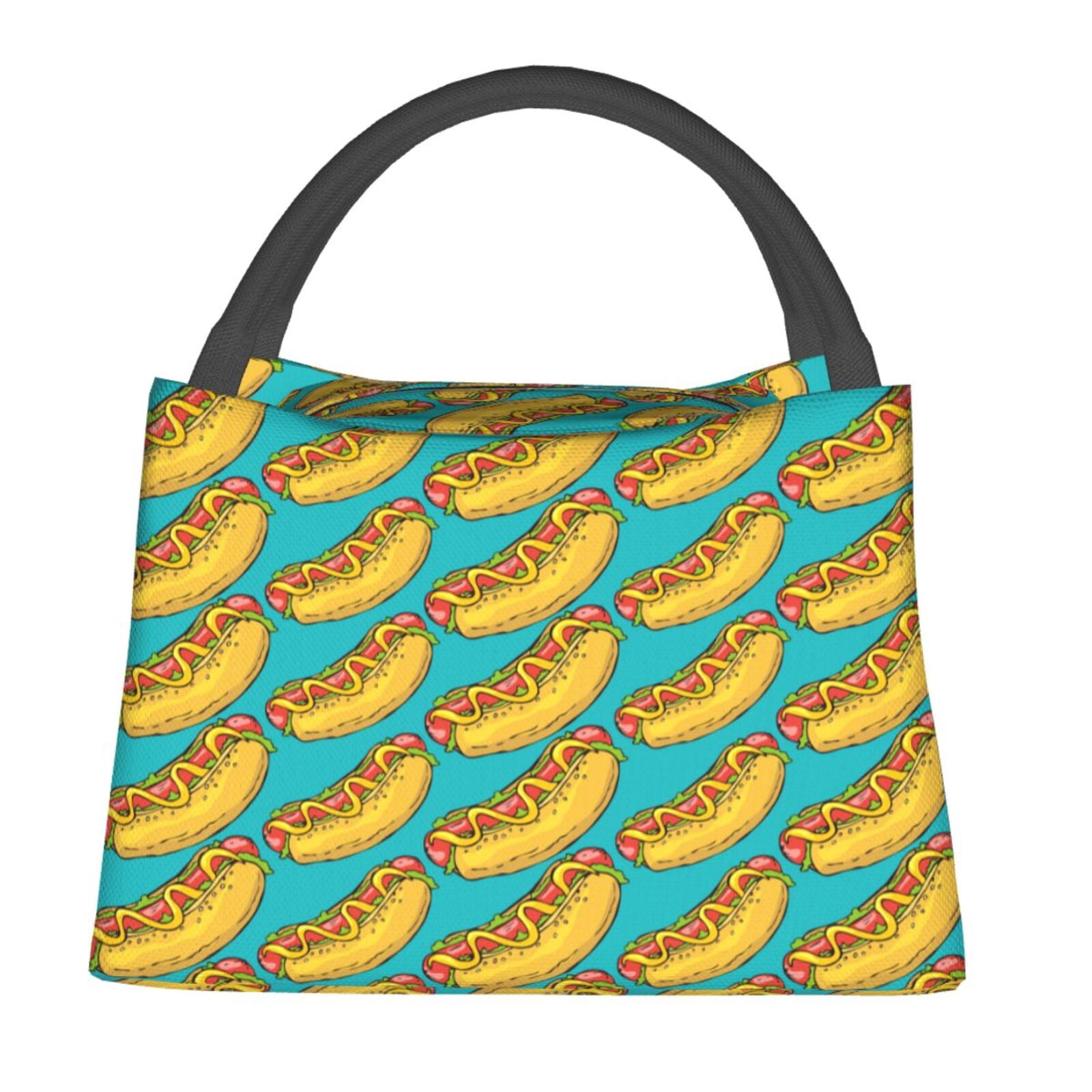 Zeuib Hot Dogs 8 Lunch Bag,Collapsible Cooler Bag Insulated,Leakproof ...