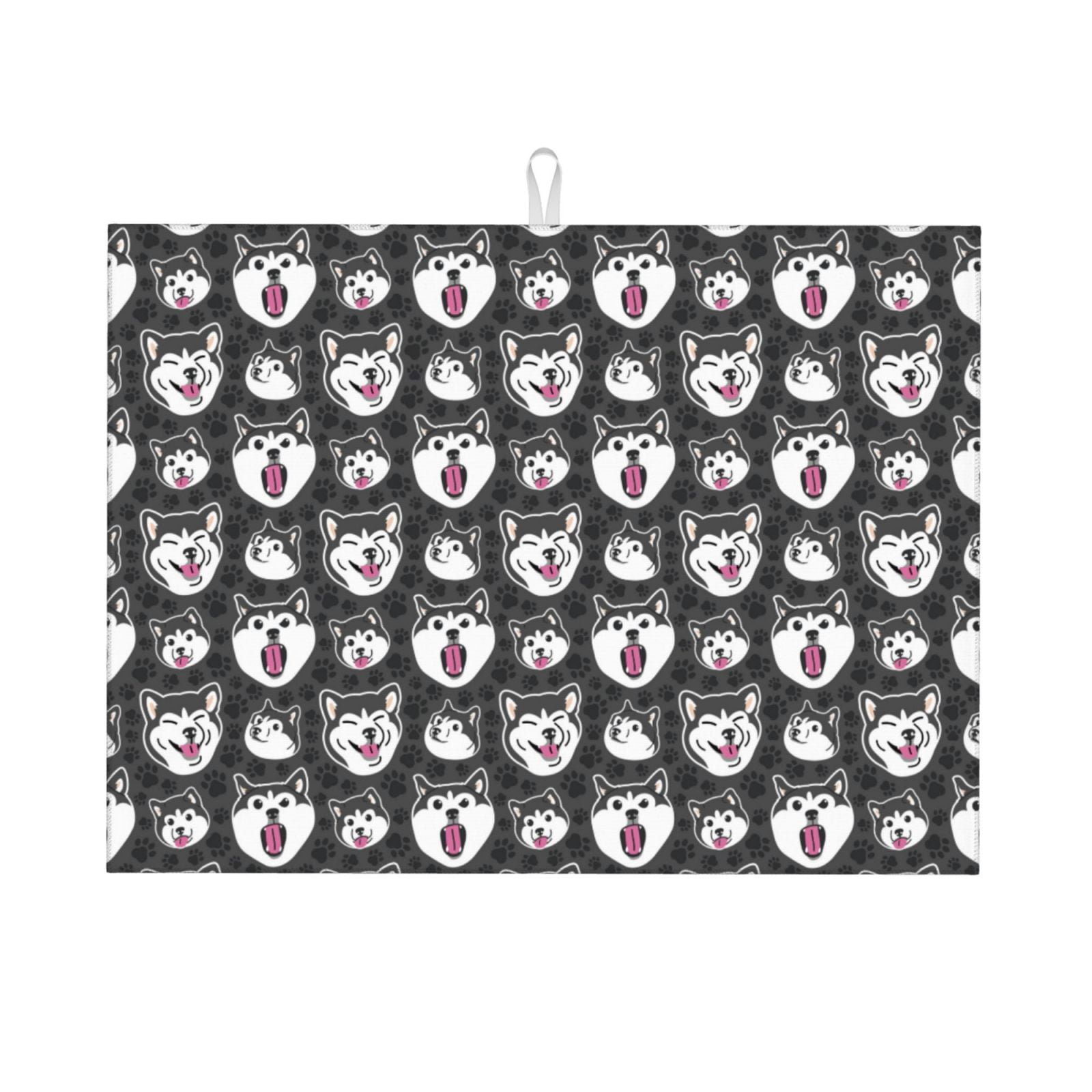 Zeuib Husky Dish Drainer Kitchen Counter, Kitchen Drying Mat,Heat ...