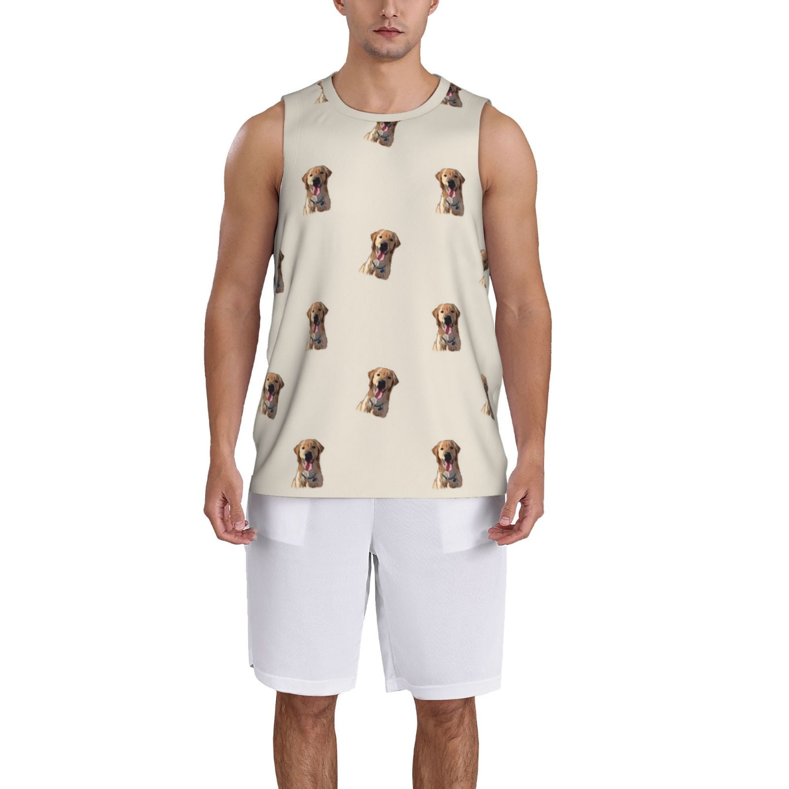 Zeuib Labrador Retriever Dog Jersey Shirt for Men,Mesh Athletic ...