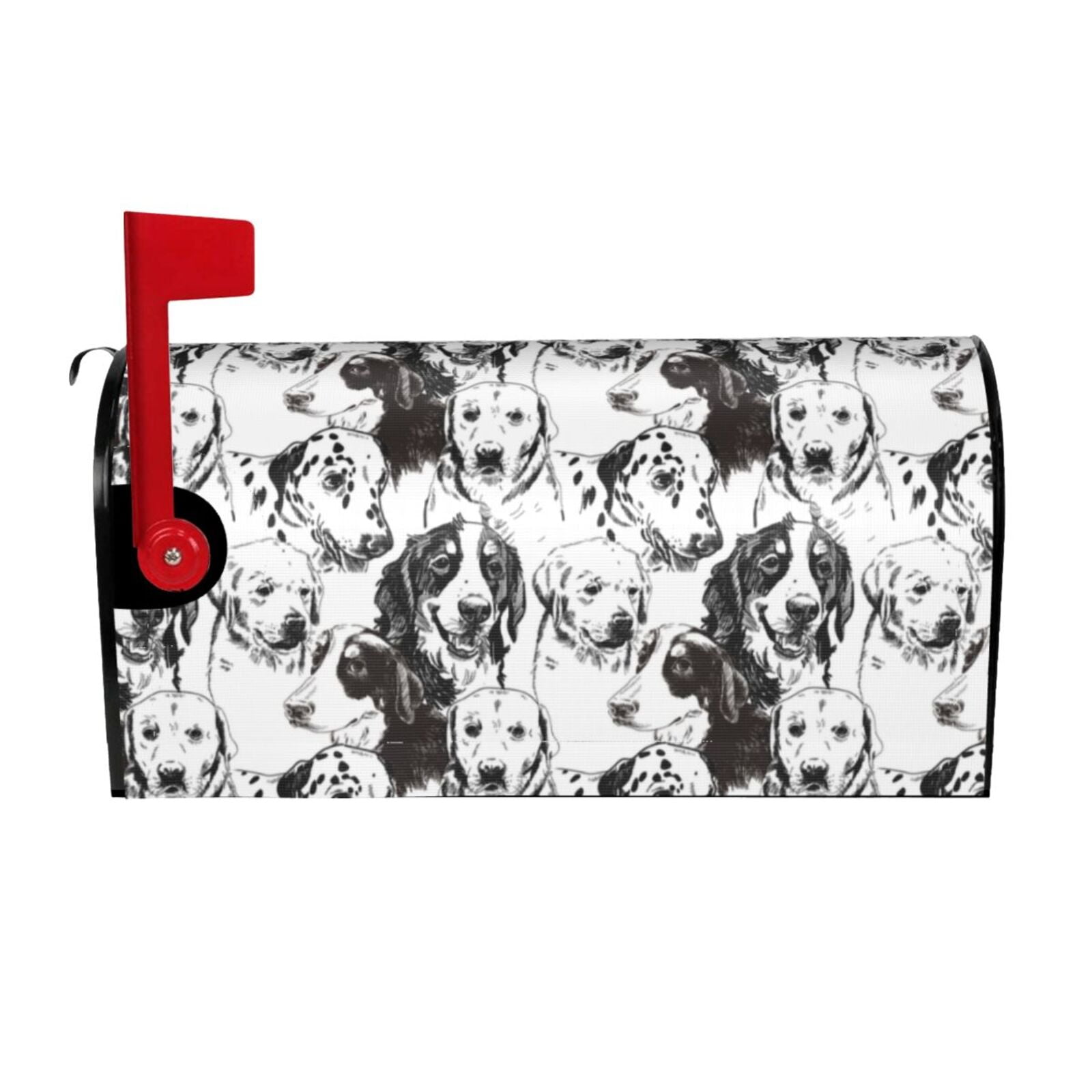 Zeuib Labrador Retriever Dog Print Mailbox Covers Magnetic ,Post Letter ...