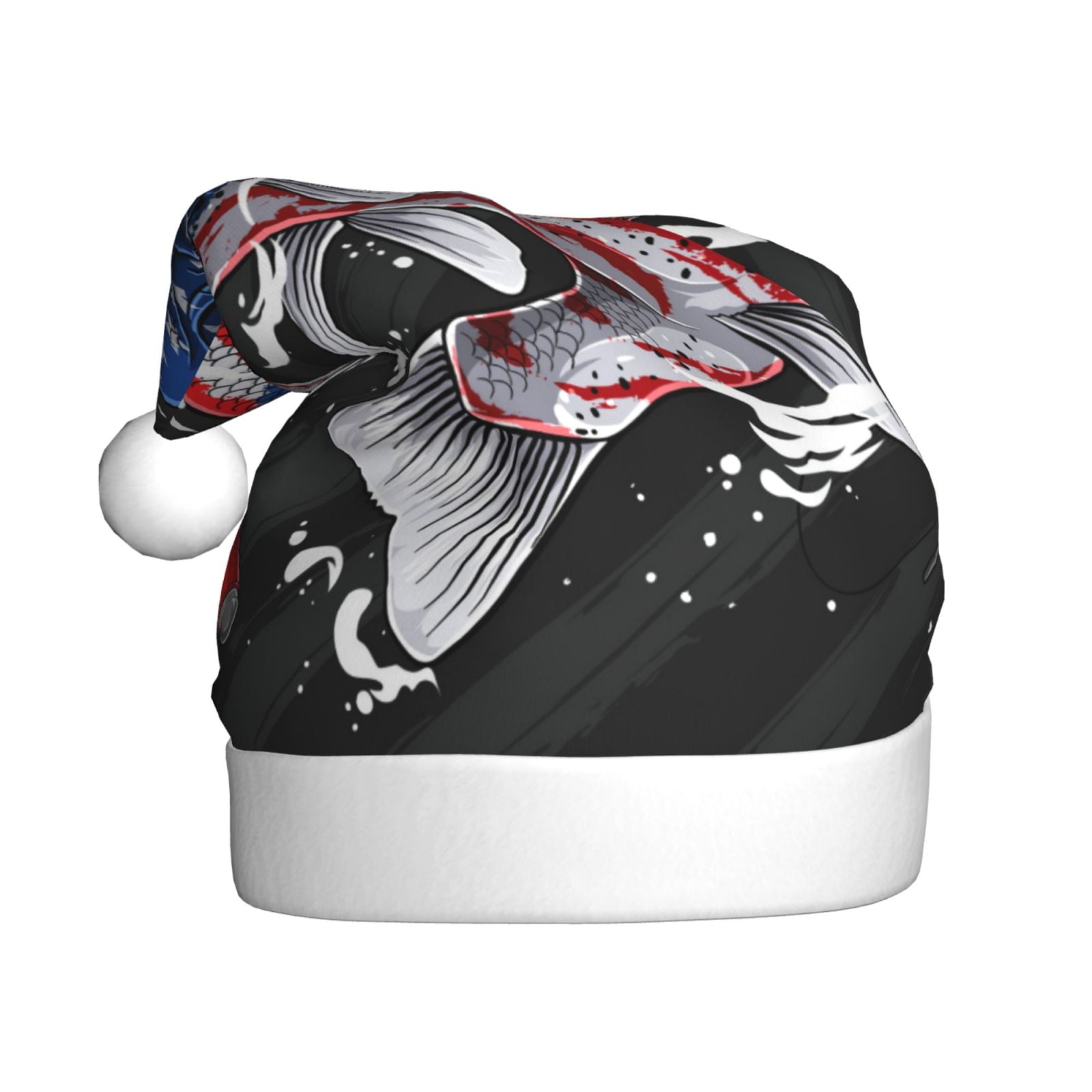 Zeuib Largemouth Bass Fish in USA Christmas Stocking Classic Large ...