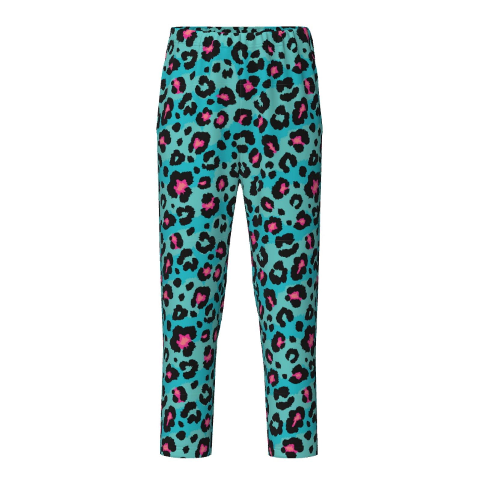 Zeuib Leopard 1 Print Pajama Pants for Girls Boys,PJ Bottoms for Kids ...
