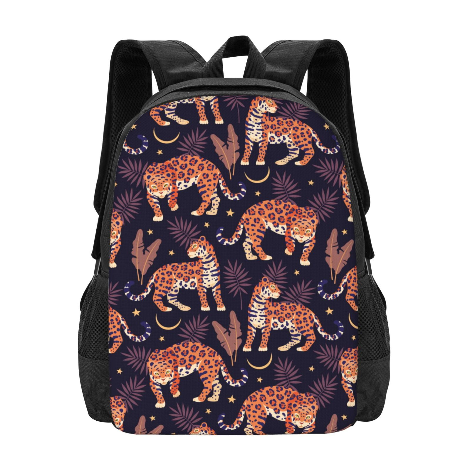 Zeuib Leopard Print Stylish and Lightweight Backpack: Perfect for ...