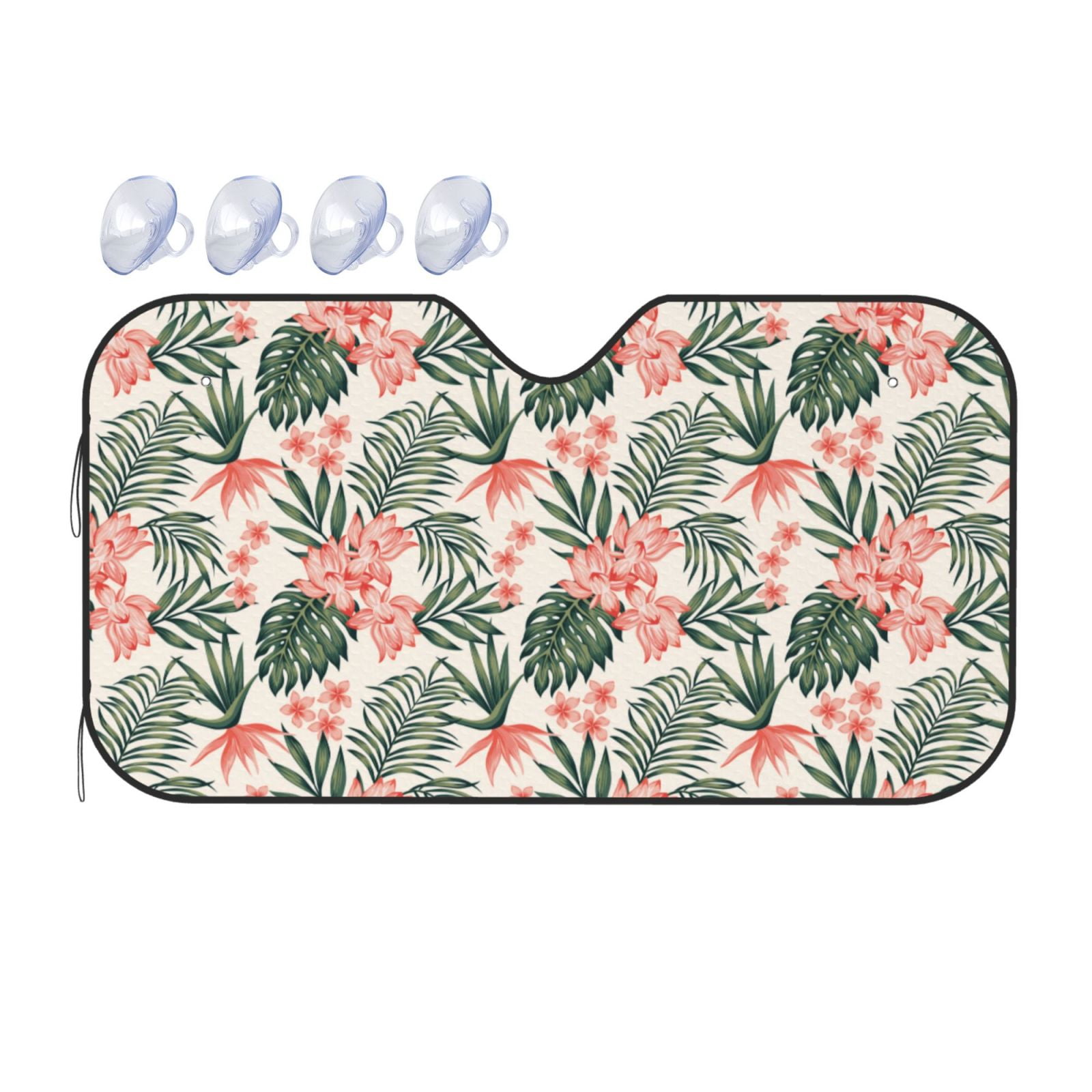 Zeuib Lilies Flowers Premium Car Sunshade: Superior Sun Protection and ...
